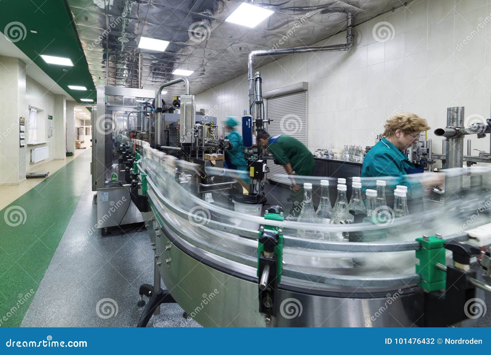 Brest Distillery. the Bottling Line of Vodka. Editorial Photography ...