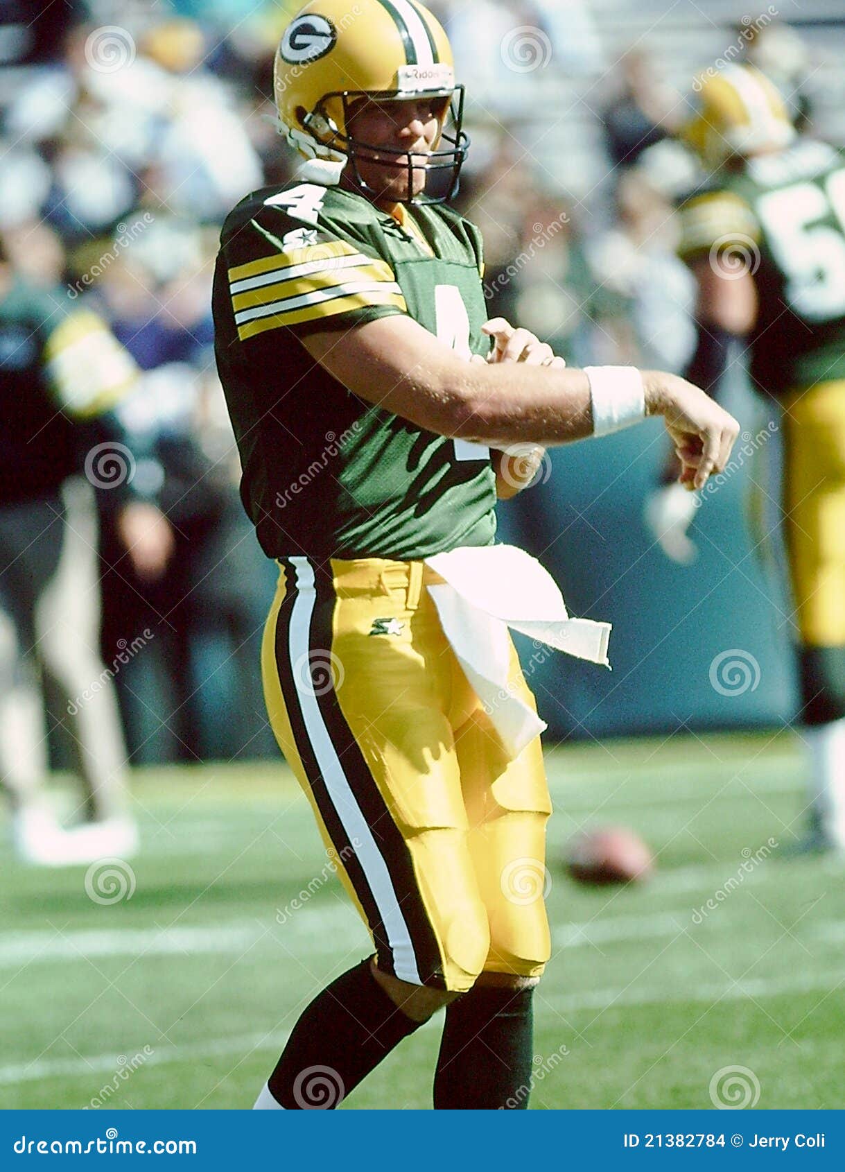 Brett Favre Green Bay Packers Editorial Stock Image - Image of champion ...