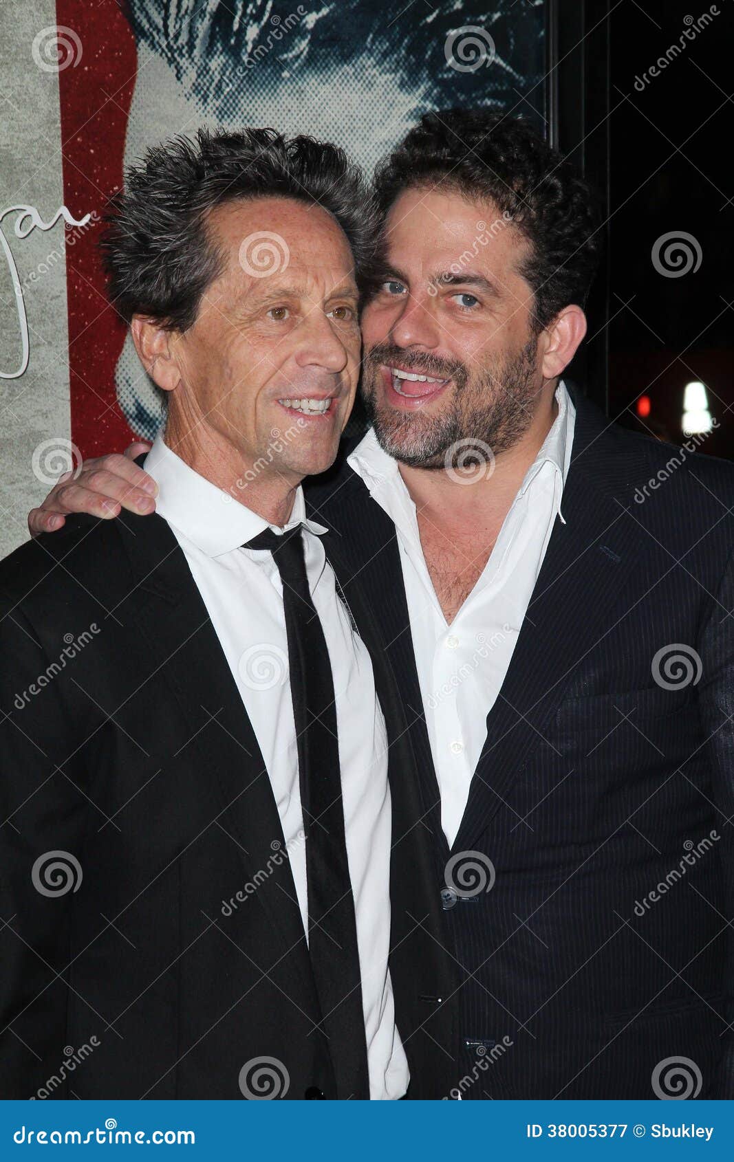 Brett Ratner, Brian Grazer fotografía editorial. Imagen de noche - 38005377