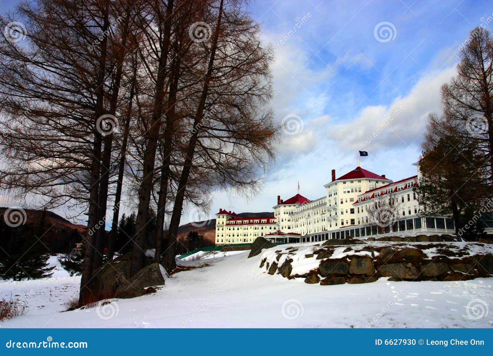 Bretton Woods, New Hampshire Stock Photo - Image of cold, river: 6627930