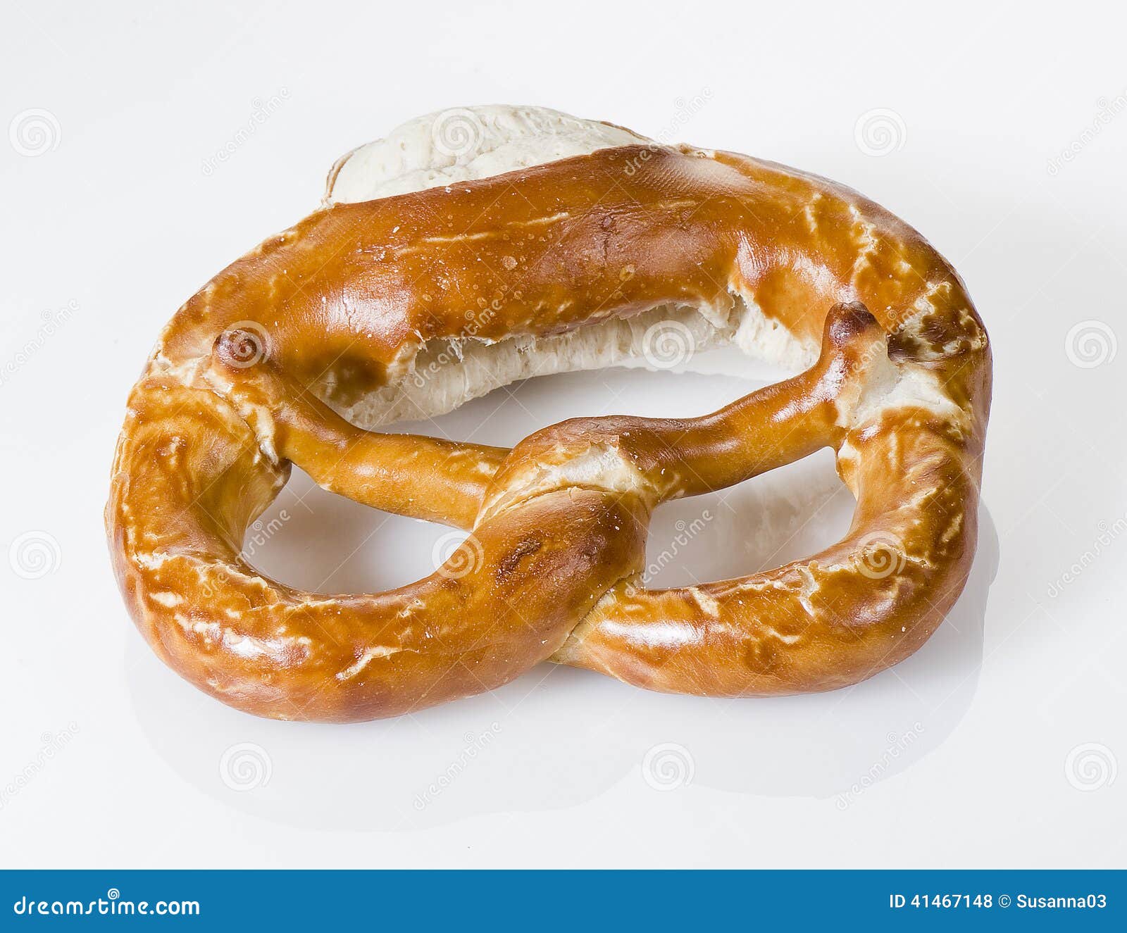 Bretzel photo stock. Image du cuit, produit, croûte, bande - 41467148