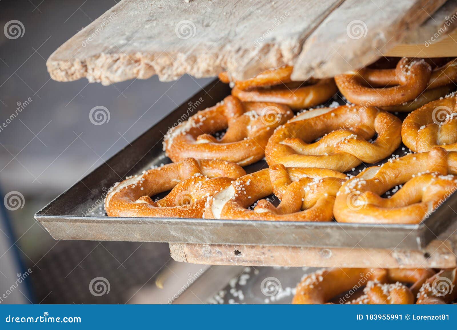 Bretzel, a Traditional German Bread Stock Image - Image of tradition ...