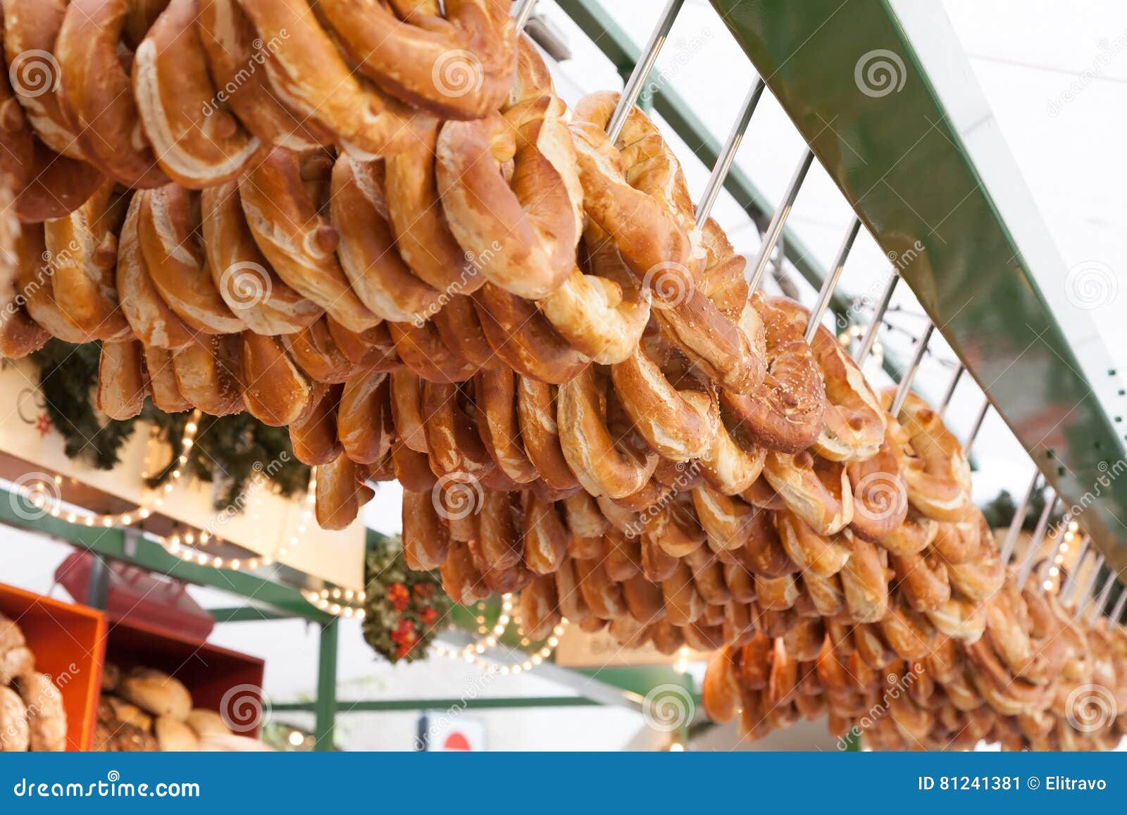 Bretzels stock image. Image of salted, delicious, baked - 81241381