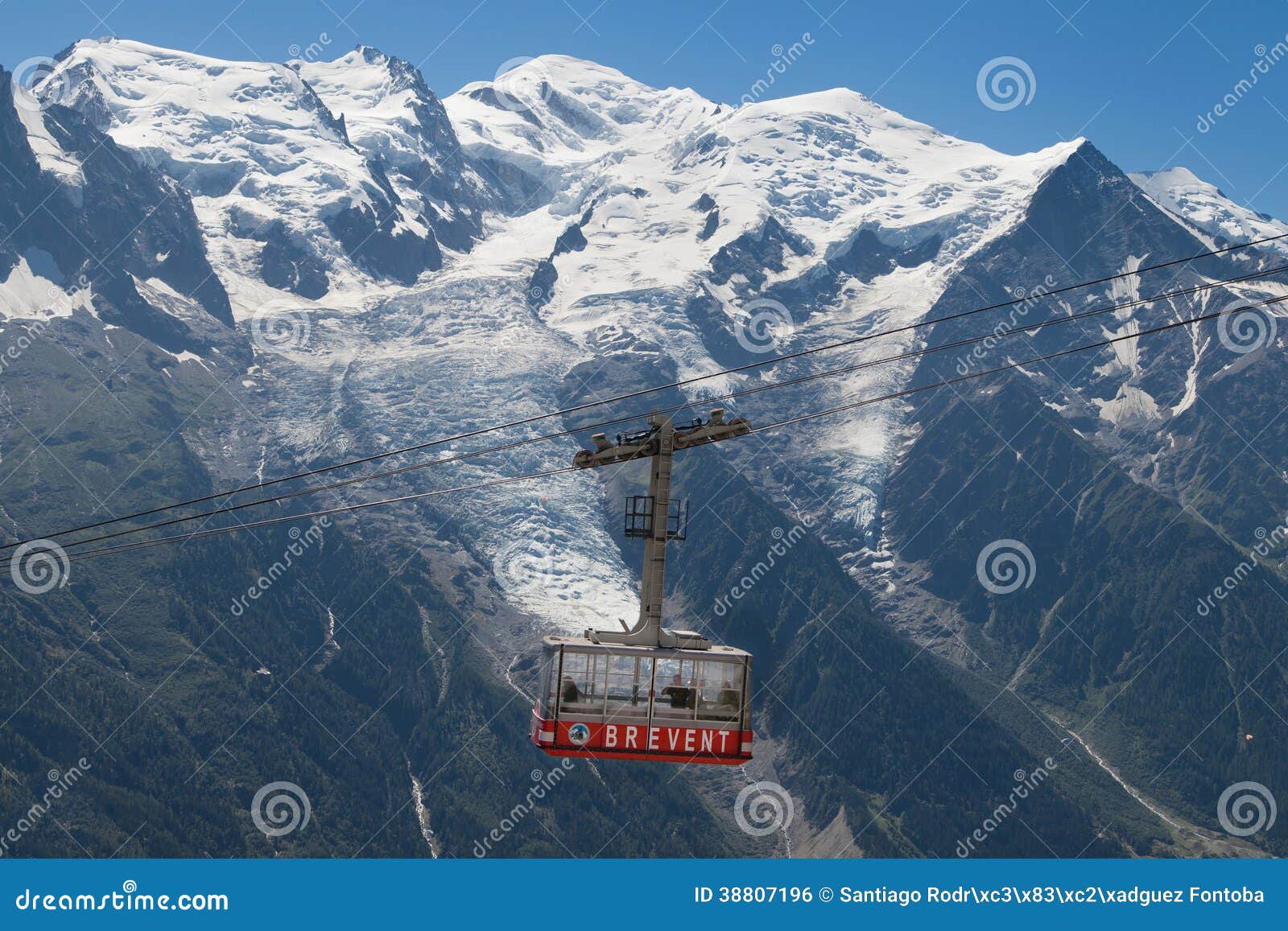 Brevent Cable Car editorial photo. Image of mountains - 38807196