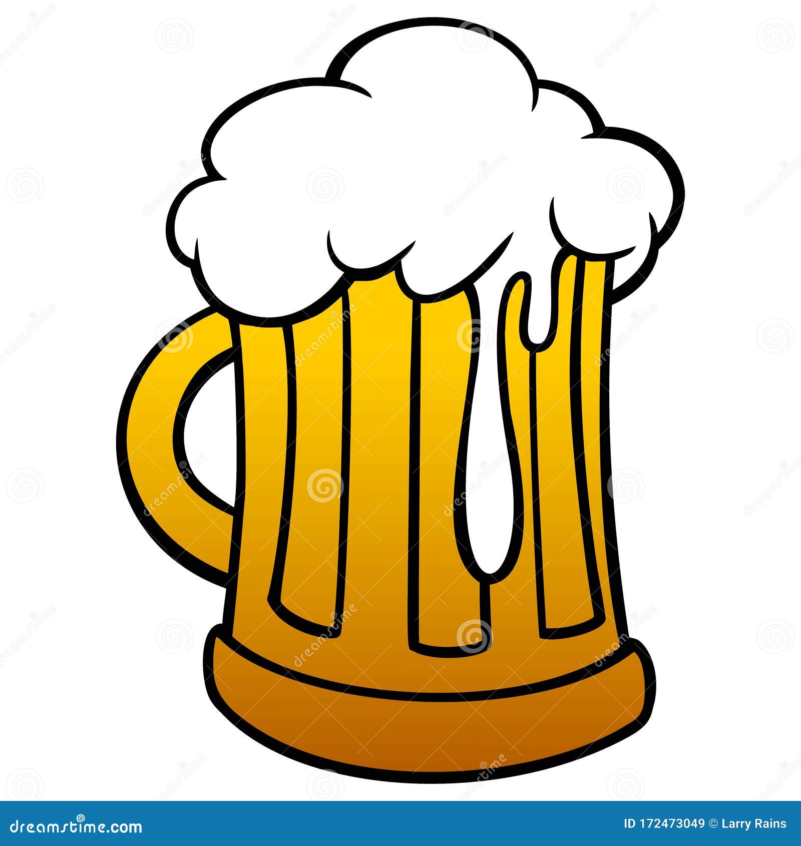 Brew stock vector. Illustration of froth, drink, foam - 172473049