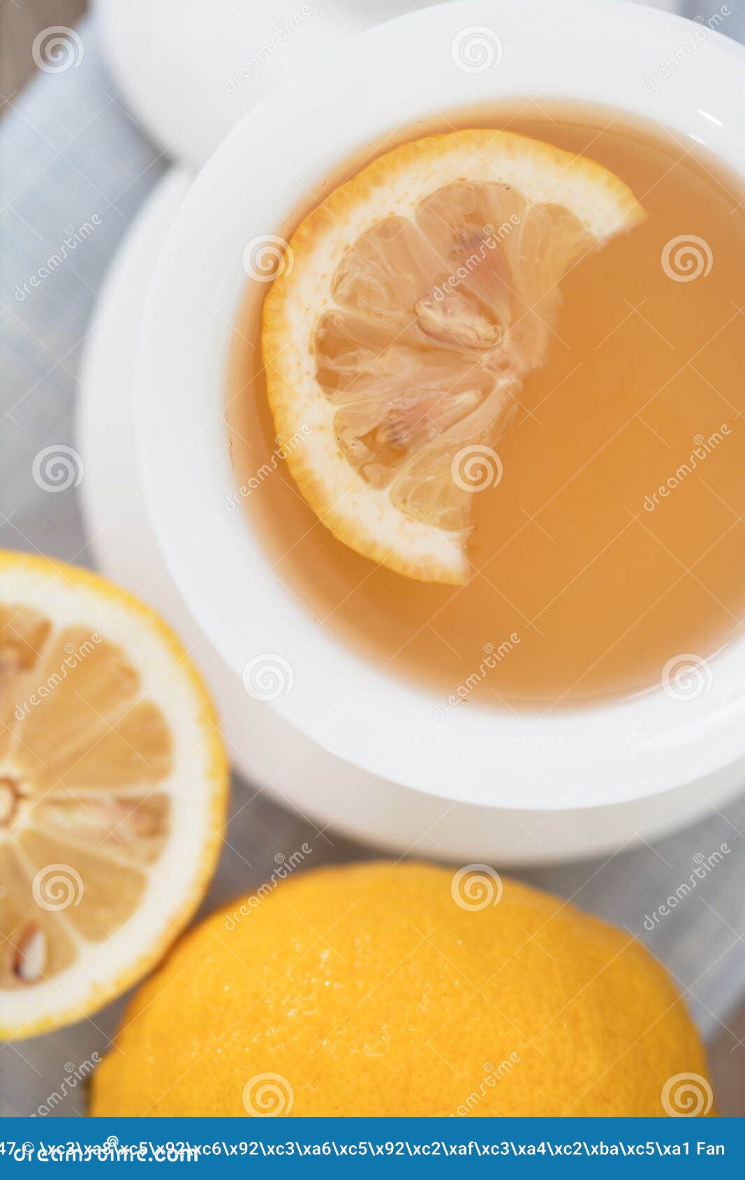 Brewed Leisure Drink Sour Lemon Tea Stock Image - Image of porcelain ...
