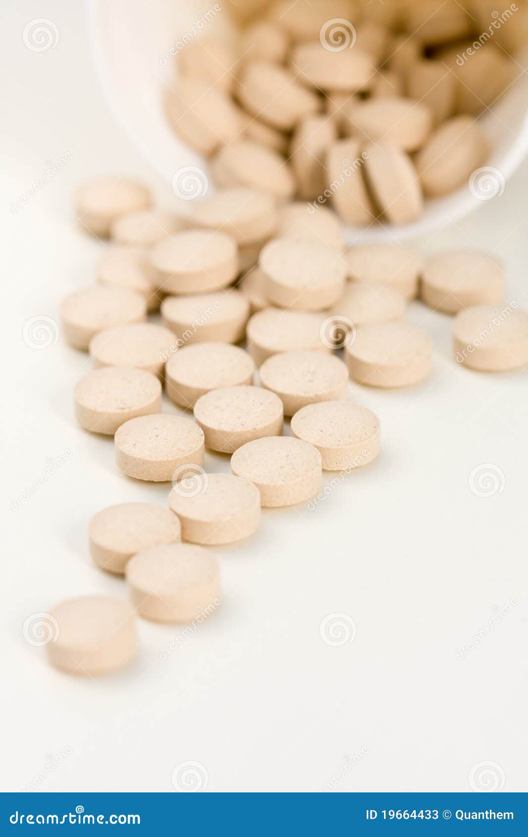 Brewer s Yeast Tablets stock image. Image of selective - 19664433