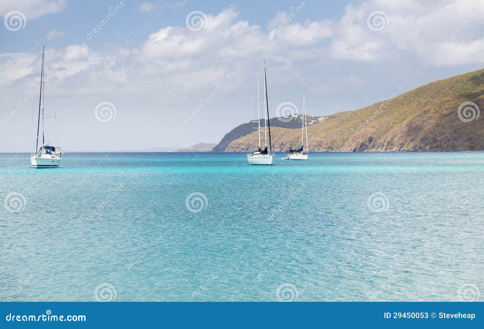 Brewers Beach Scene St Thomas USVI Stock Image - Image of brewers ...