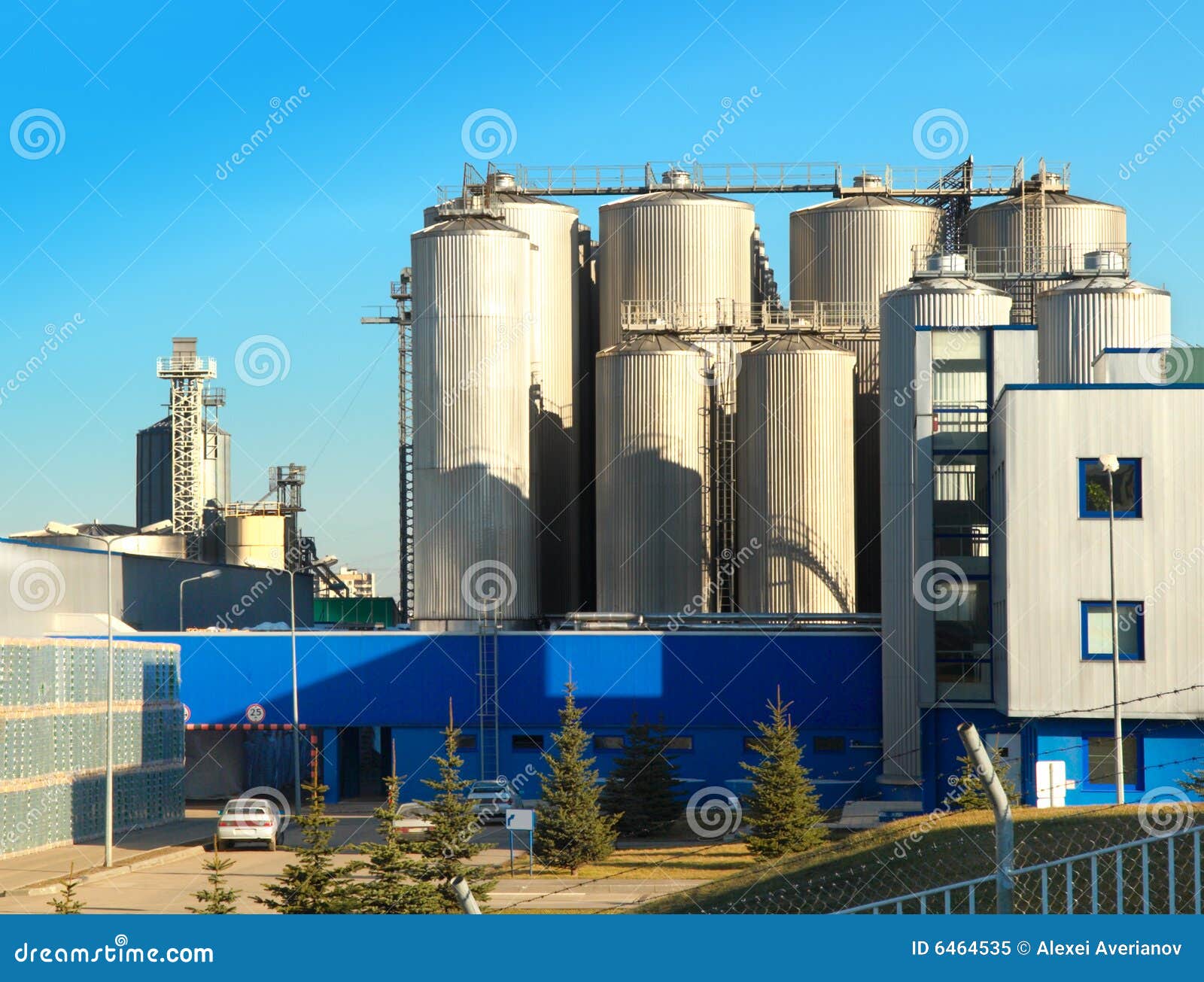 Brewery stock image. Image of metal, facility, fermenting - 6464535