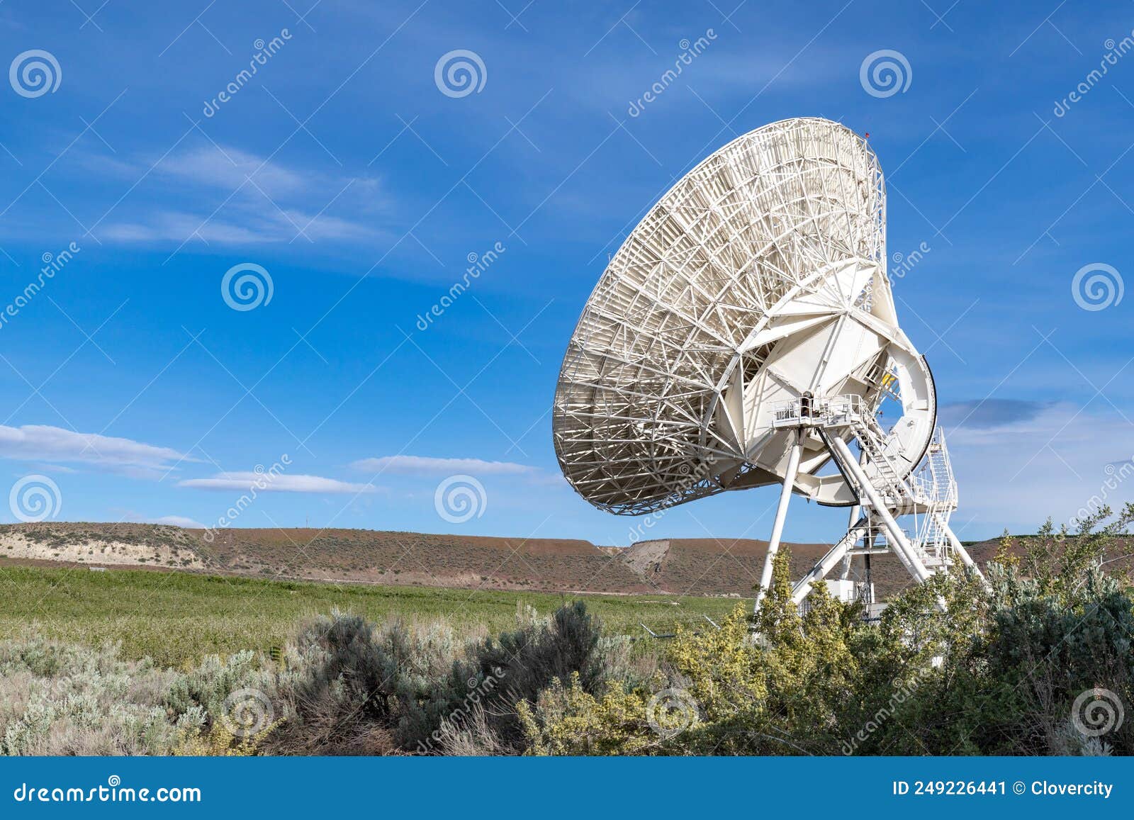Very Long Baseline Array stock image. Image of mountain - 249226441