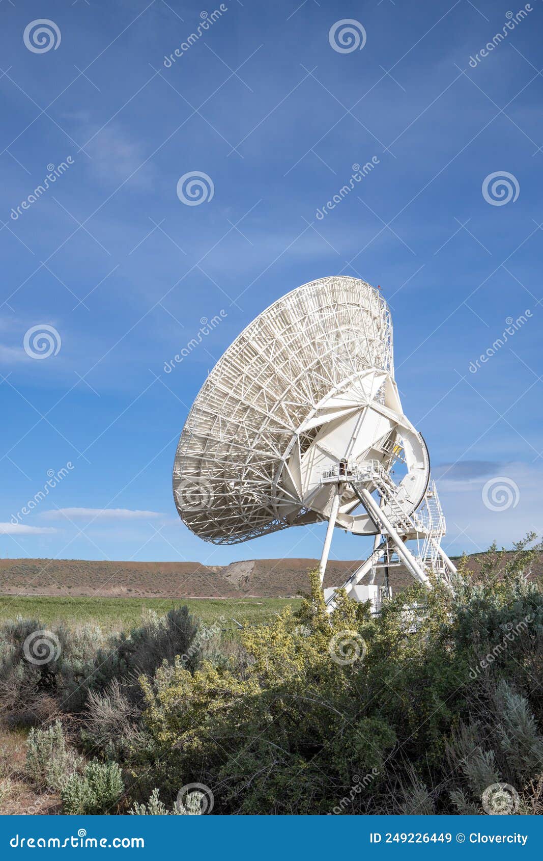 Very Long Baseline Array stock image. Image of aerial - 249226449
