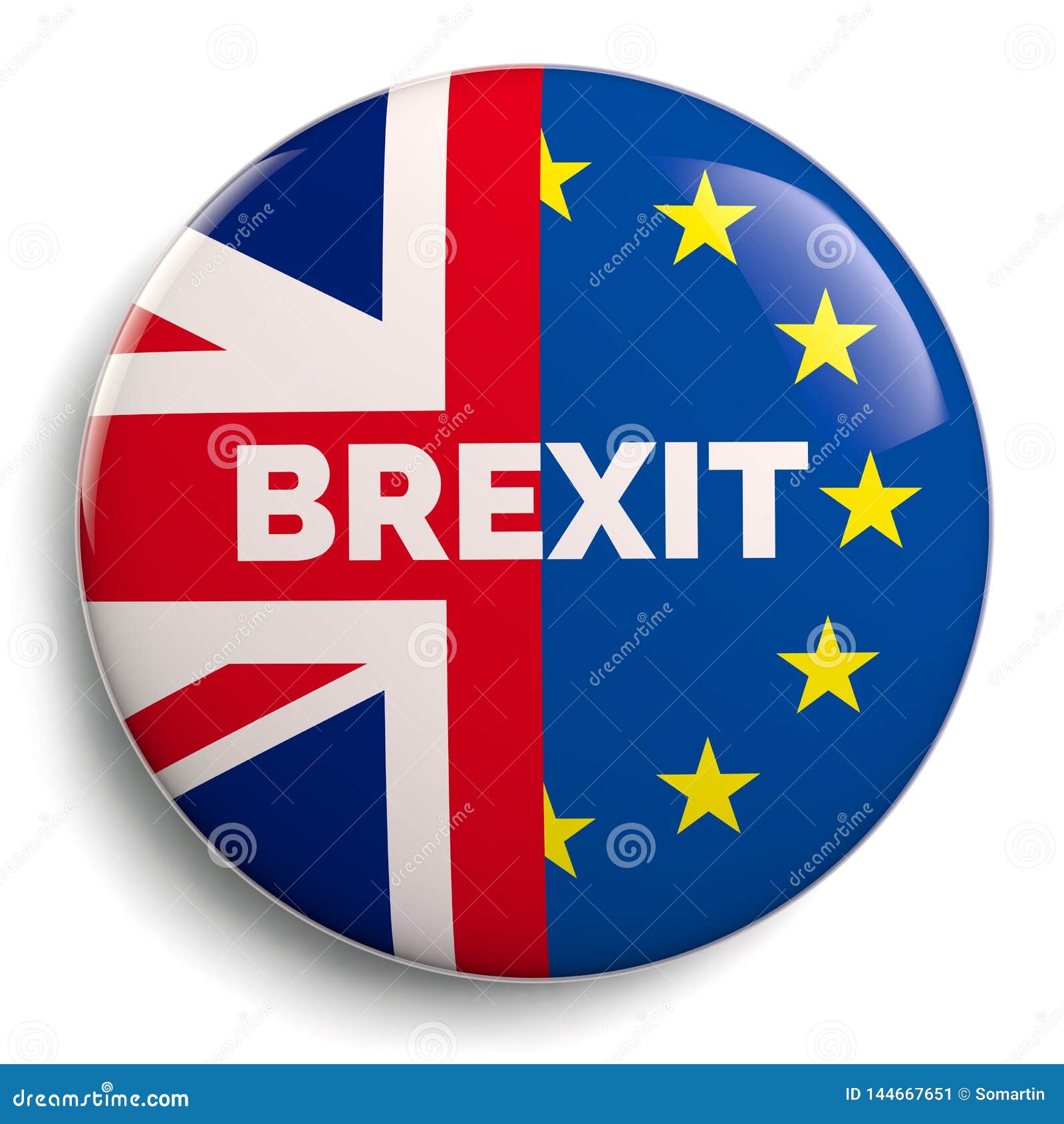 Brexit Concept UK and EU Icon Stock Illustration - Illustration of ...