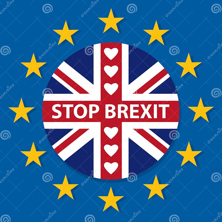 Brexit stock vector. Illustration of flag, decide, arrow - 74273260