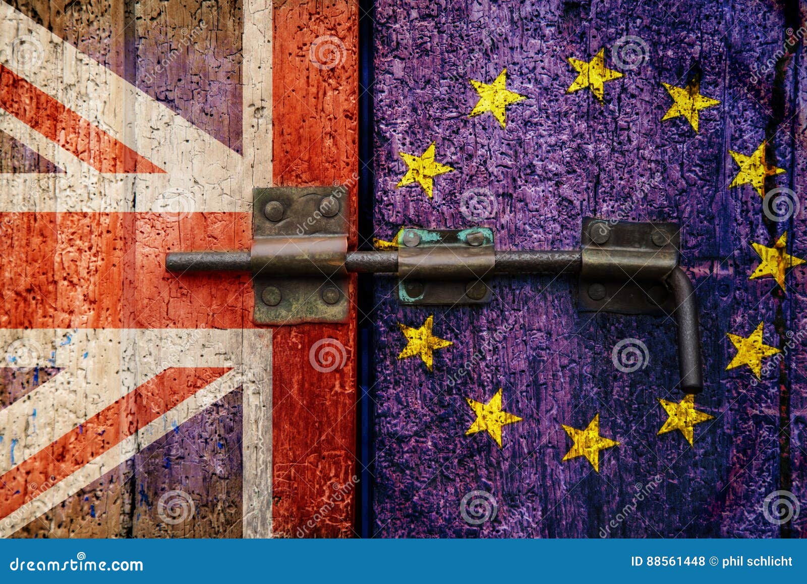 Brexit EU Exit UK and EU Flag Stock Photo - Image of great, blue: 88561448