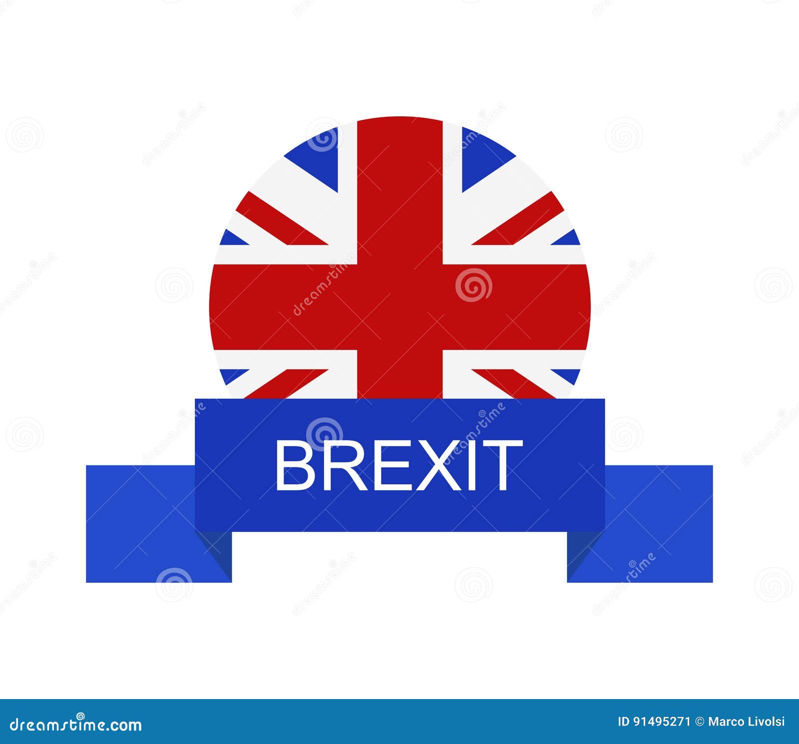 Brexit icon illustrated stock illustration. Illustration of concept ...