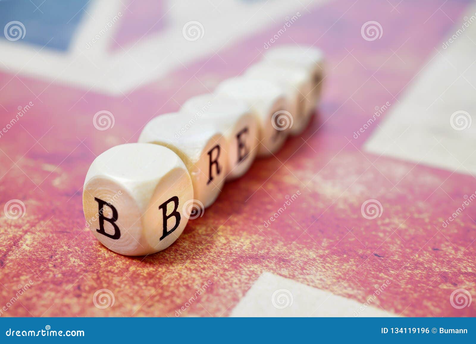 Brexit Letter Cube on Union Jack Stock Photo - Image of detail, emblem ...