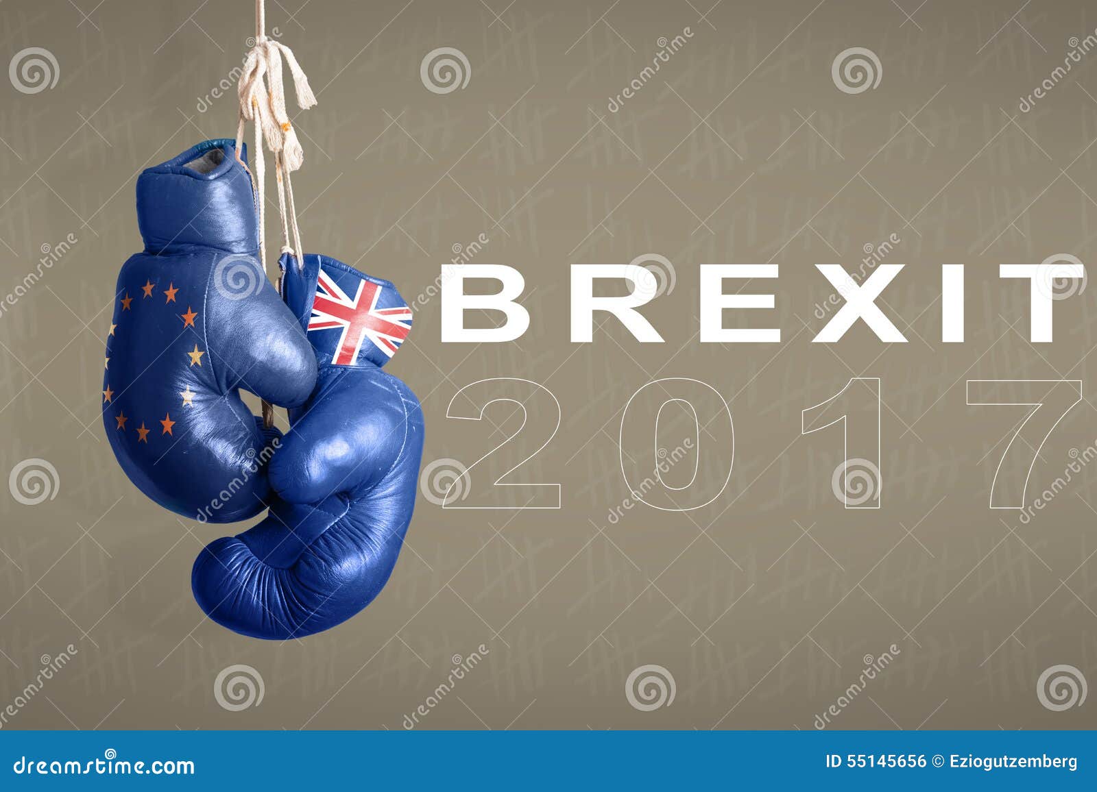 Brexit, Symbol of the Referendum UK Vs EU Stock Photo - Image of great ...