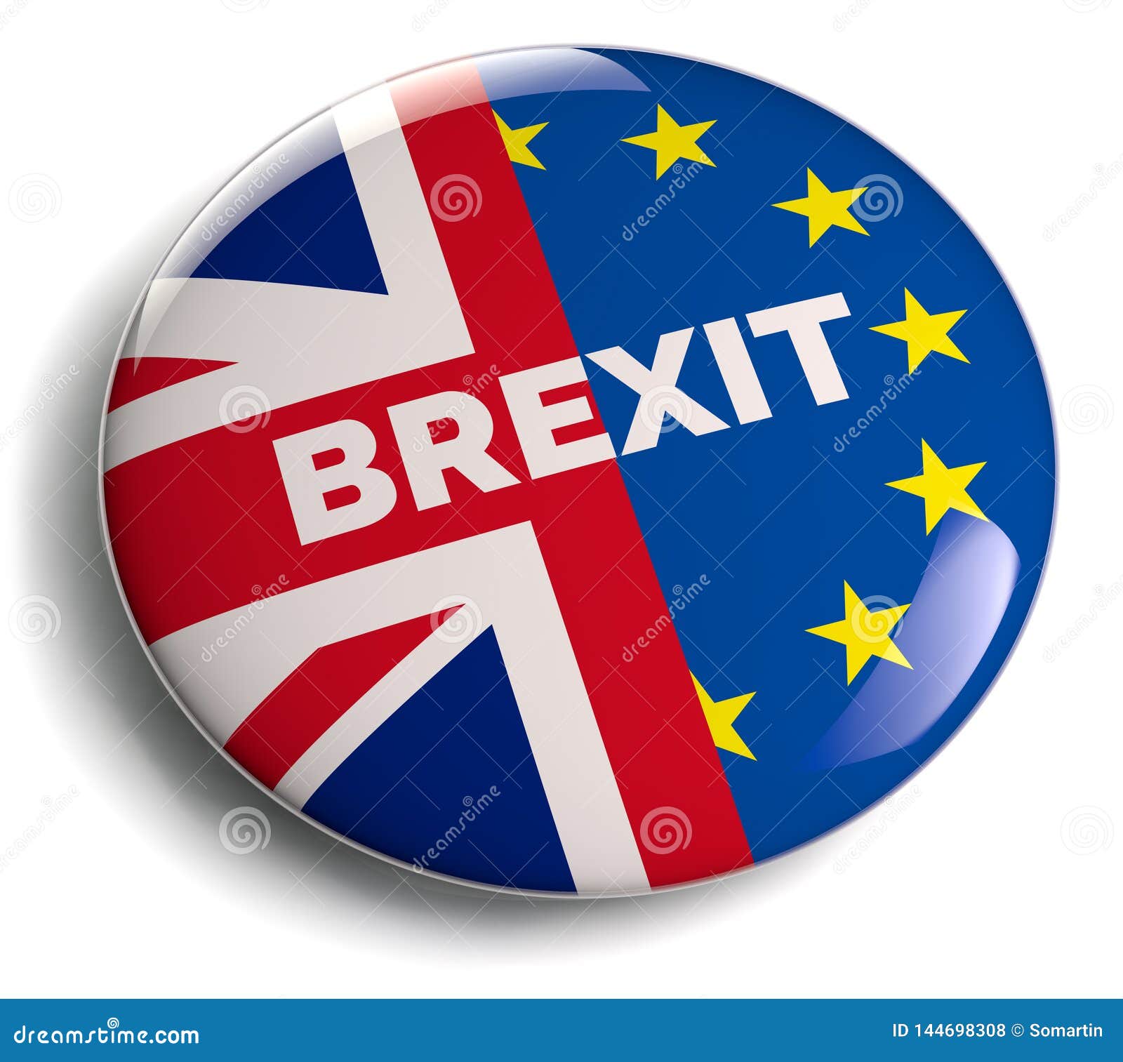 Brexit stock illustration. Illustration of badge, country - 144698308