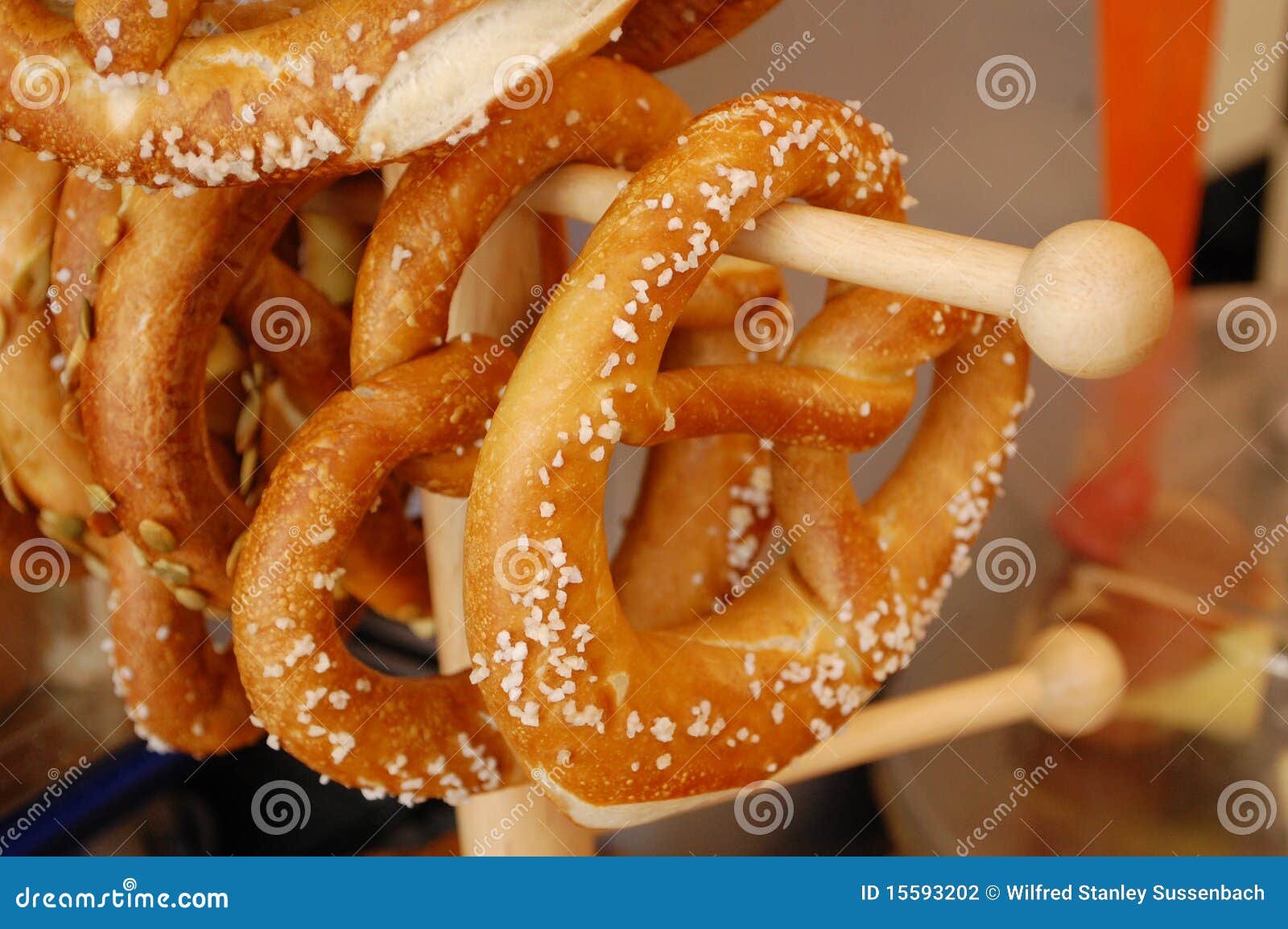 A brezel, German bread stock photo. Image of tasty, crispy - 15593202