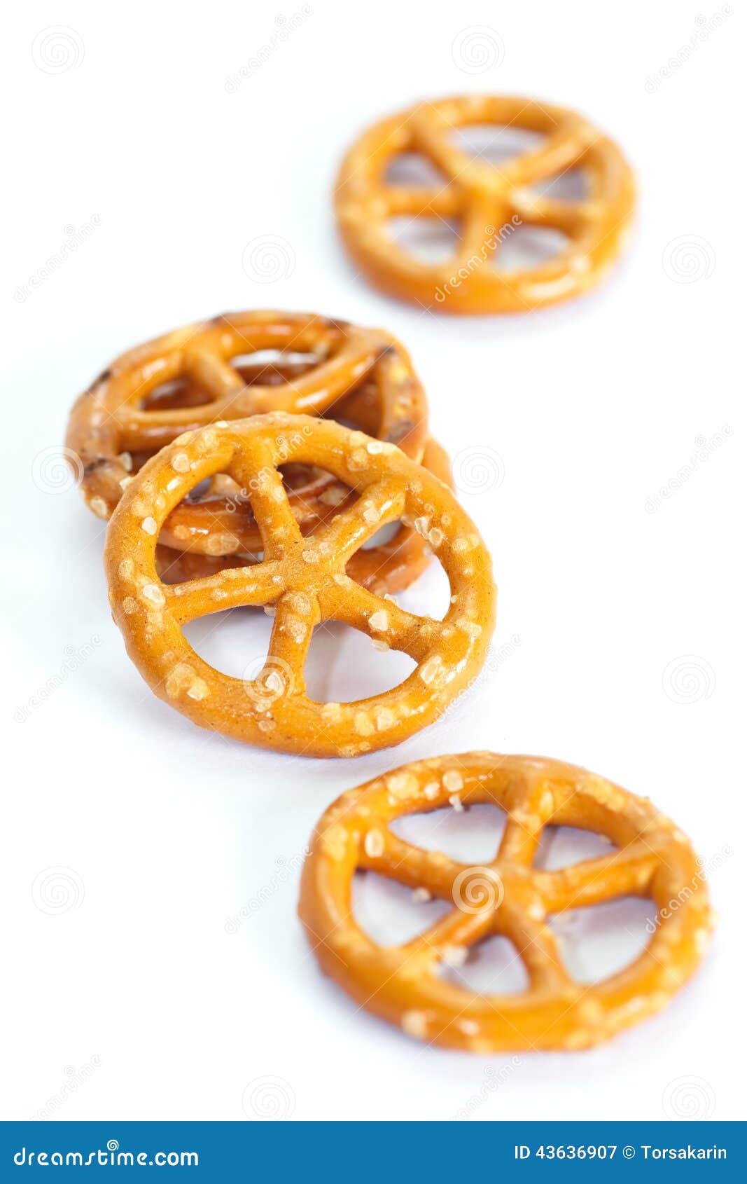 Brezel-Snack stockbild. Bild von gruppe, essen, köstlich - 43636907