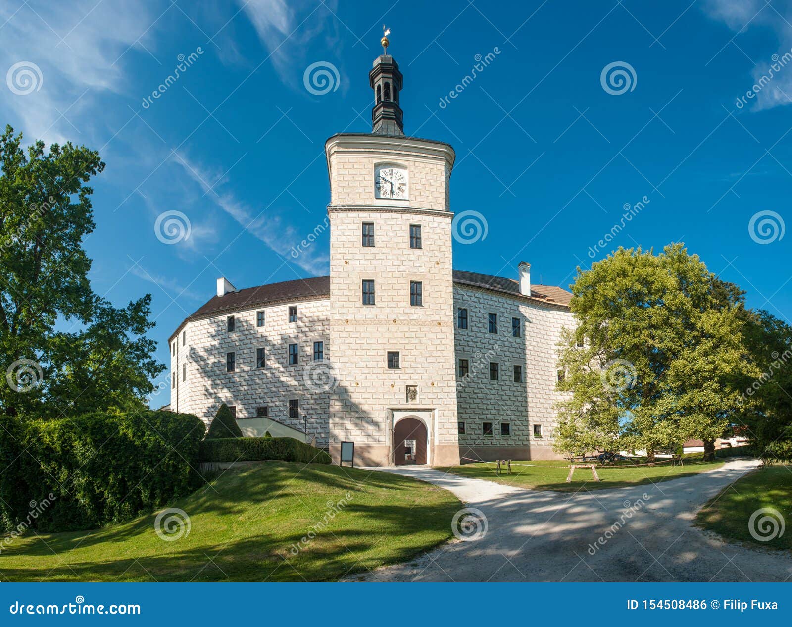 Breznice Castle in the Czech Republic Stock Photo - Image of travel ...