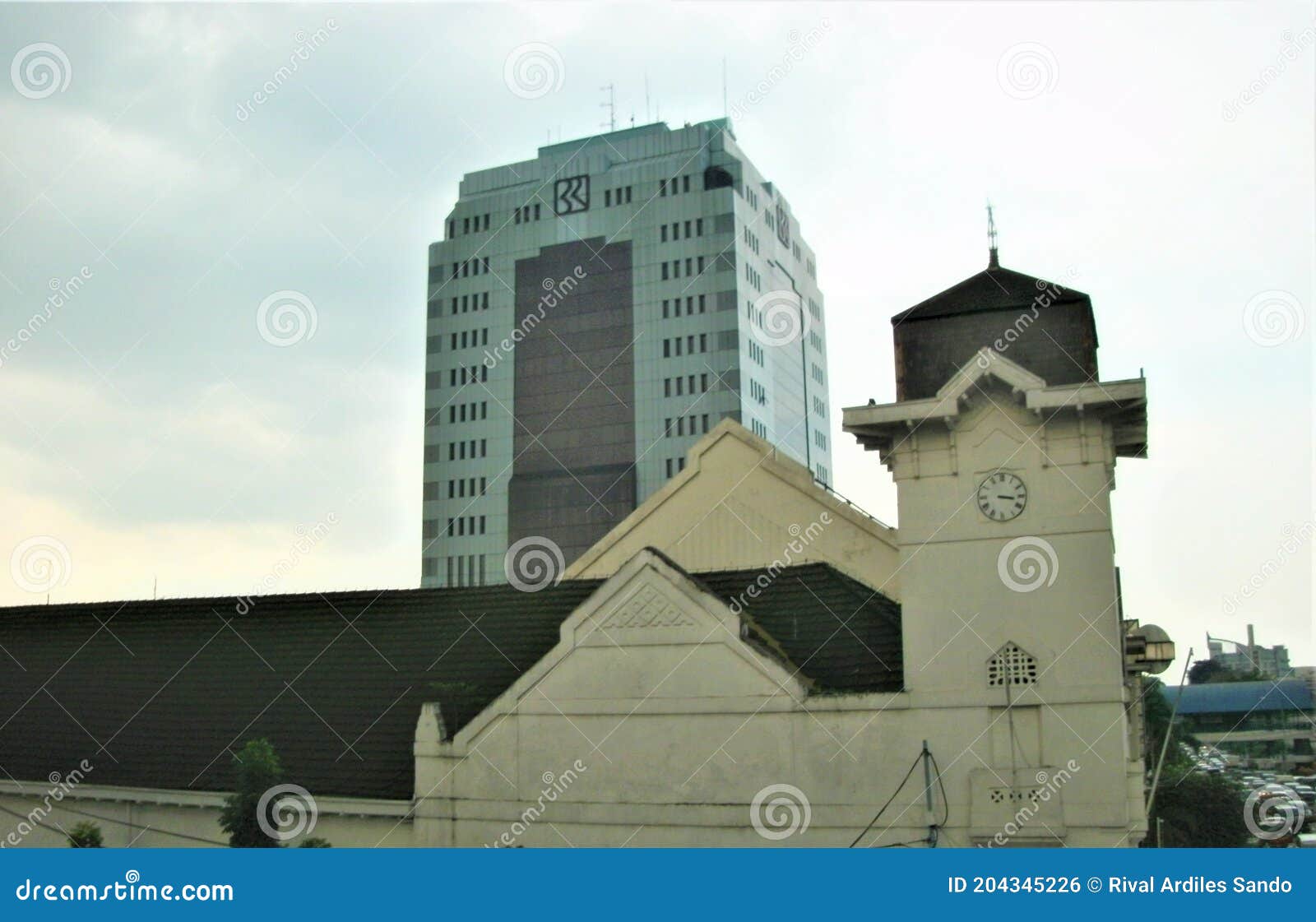 BRI tower building editorial photo. Image of architecture - 204345226