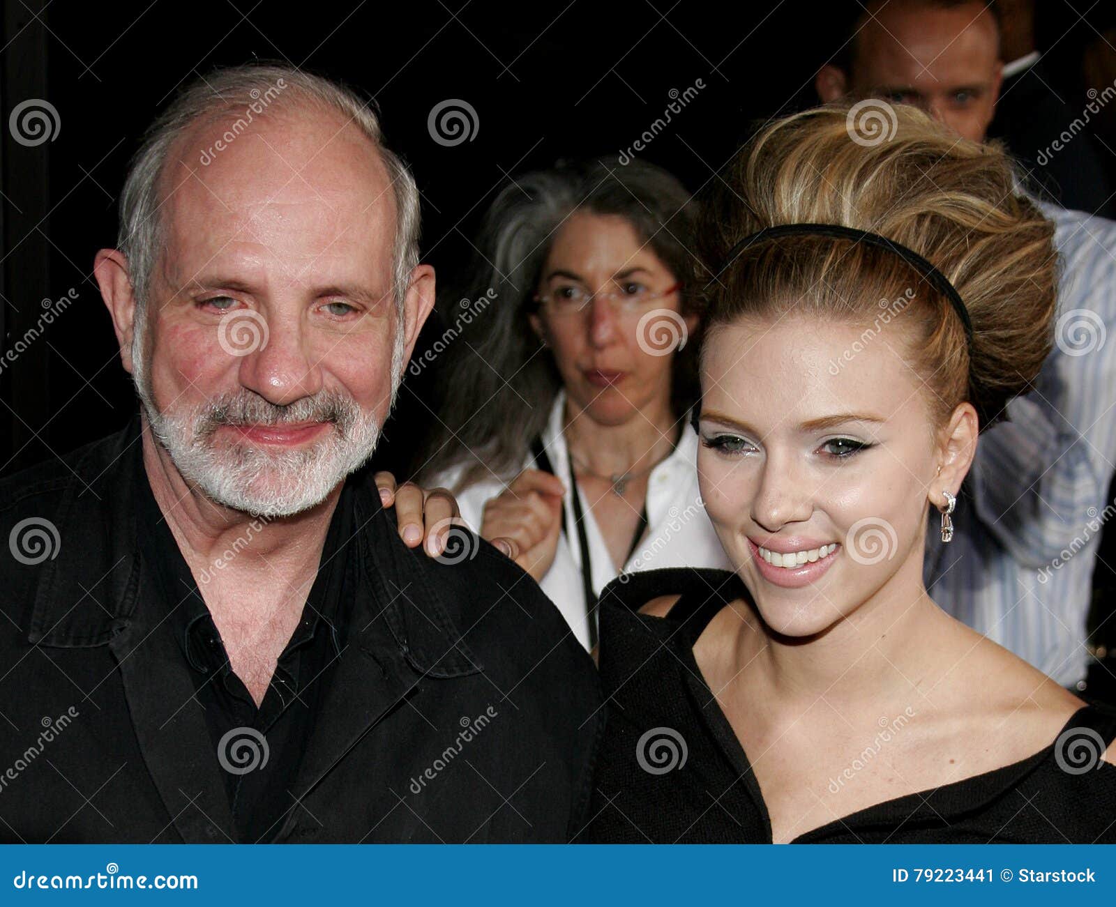 Brian De Palma Y Scarlett Johansson Foto editorial - Imagen de dalia ...