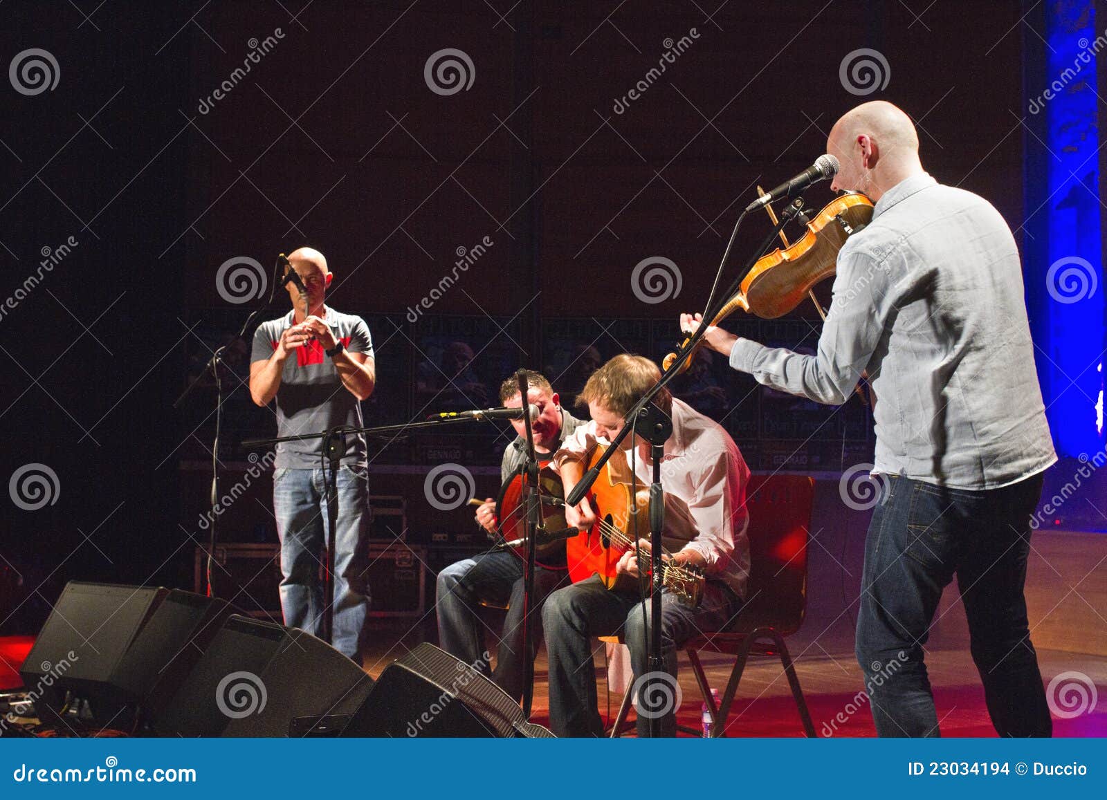 Brian Finnegan Band in Concert Editorial Stock Image - Image of artist ...
