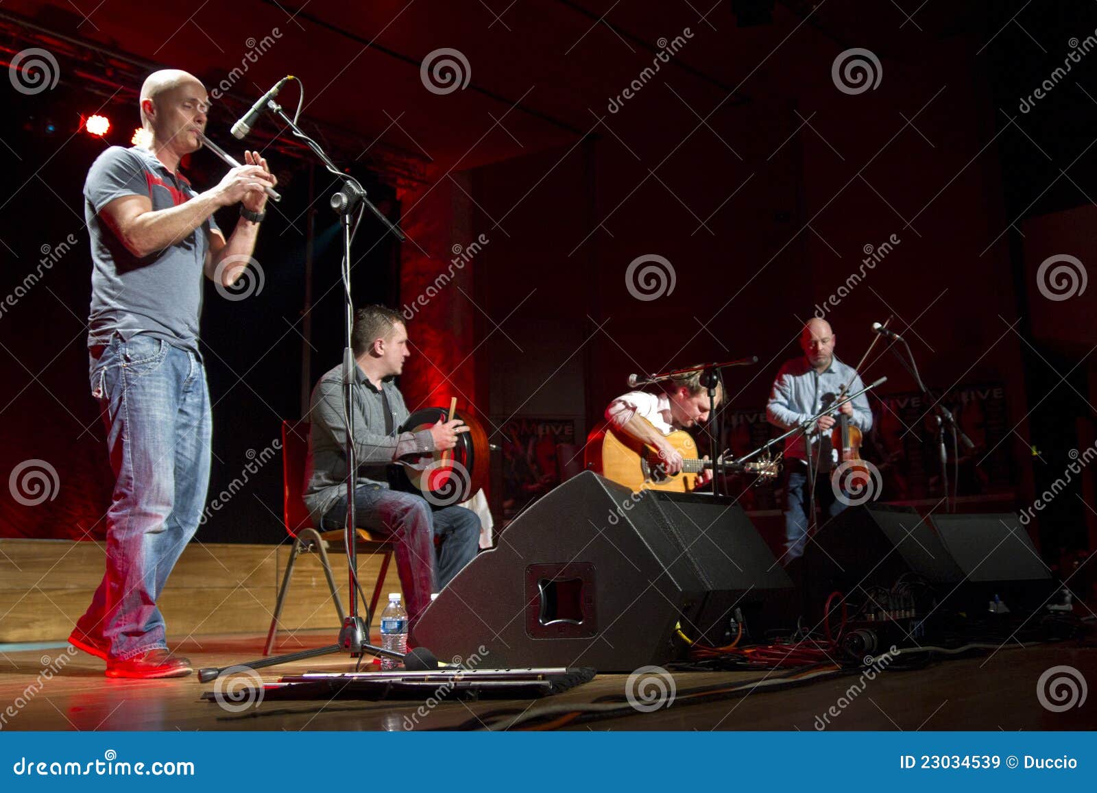 Brian Finnegan Band in Concert Editorial Stock Image - Image of artist ...