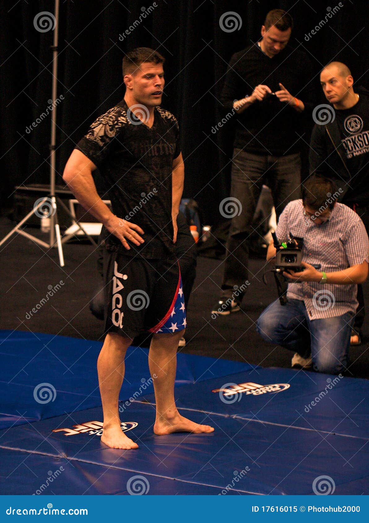 Brian Stann UFC 125 at MGM Open Workout 12/30/2010 Editorial Image ...