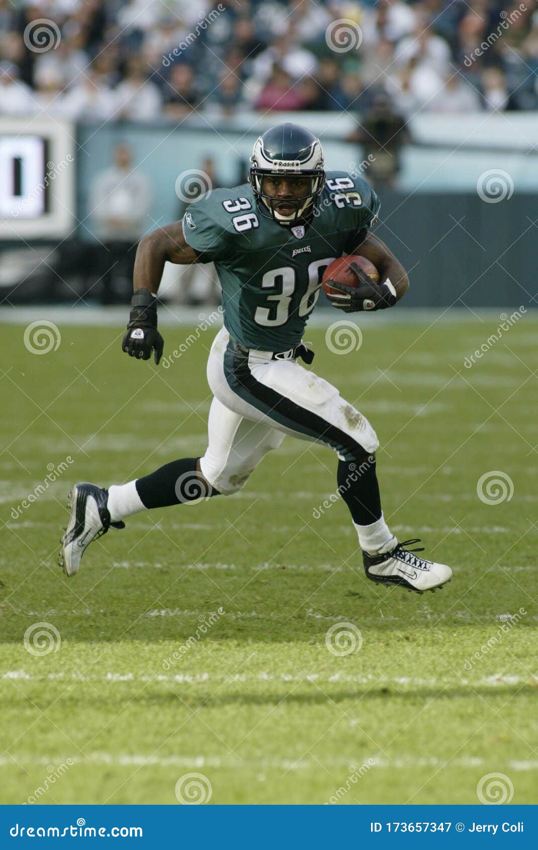 Brian Westbrook editorial photography. Image of star - 173657347