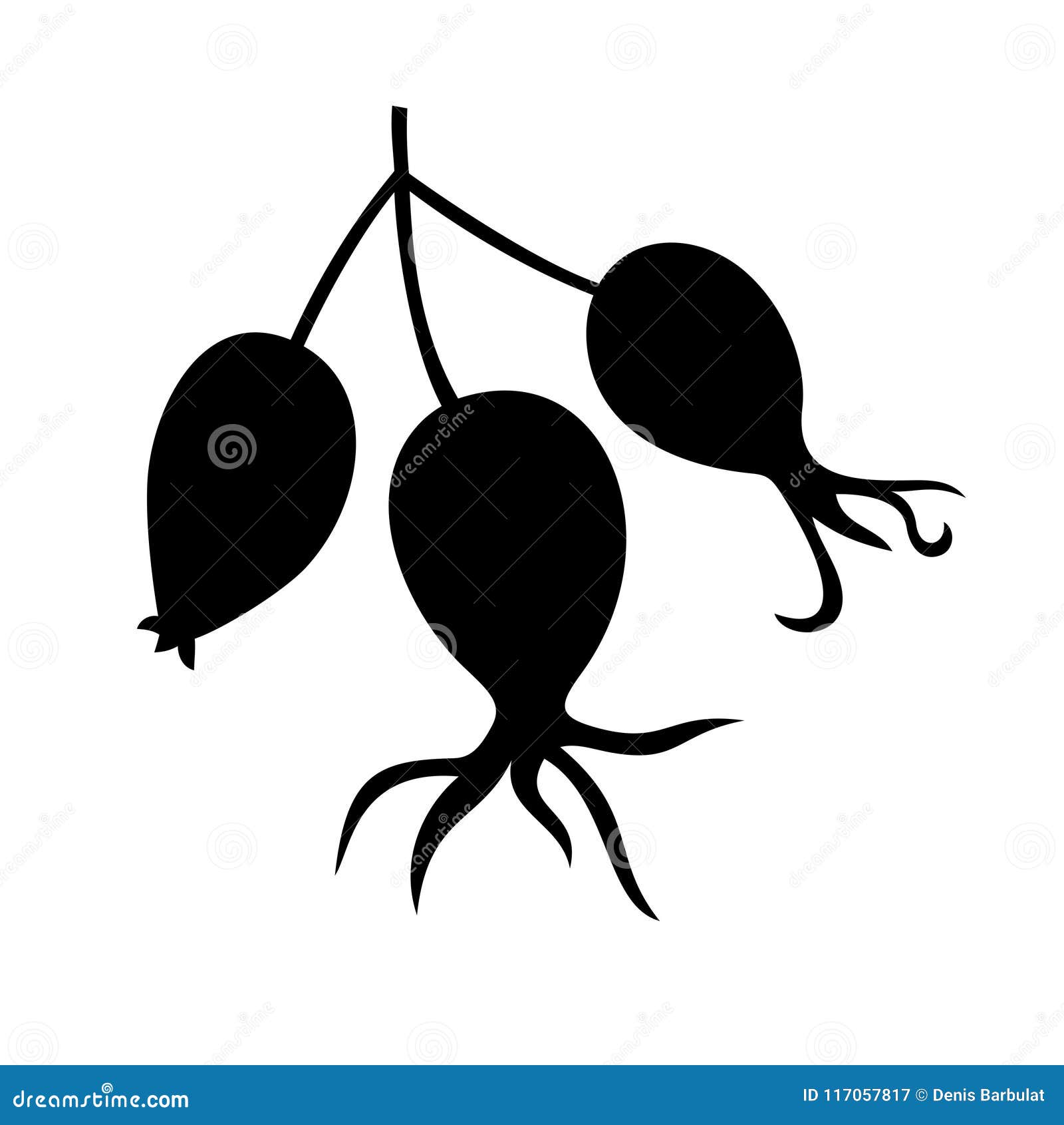 Briar stock vector. Illustration of design, sign, fruit - 117057817