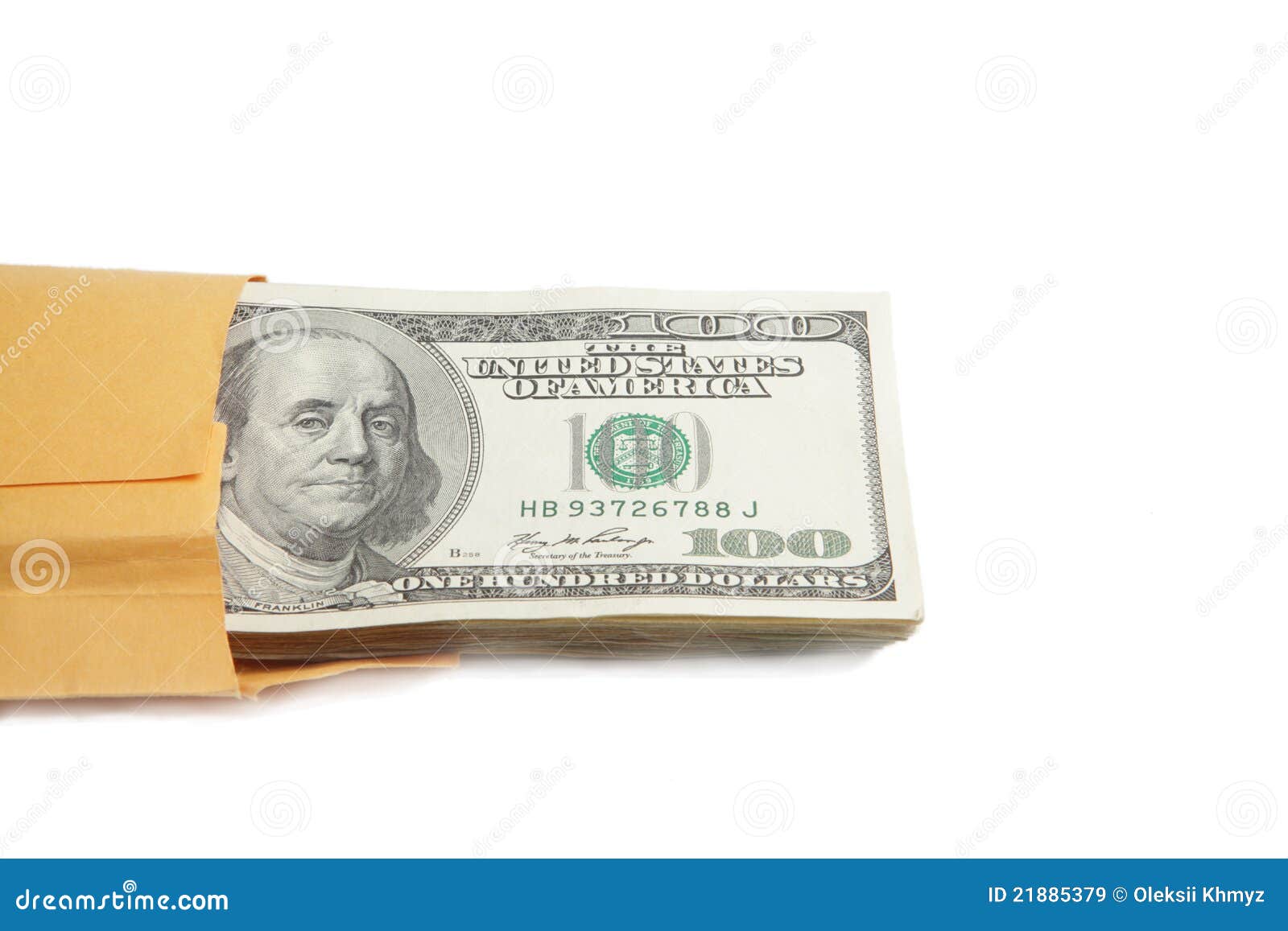 Bribe in an envelope stock image. Image of commission - 21885379