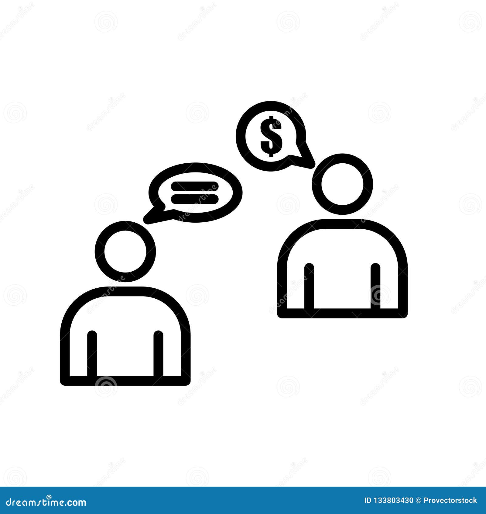 Bribe Icon Vector Sign and Symbol Isolated on White Background Stock ...