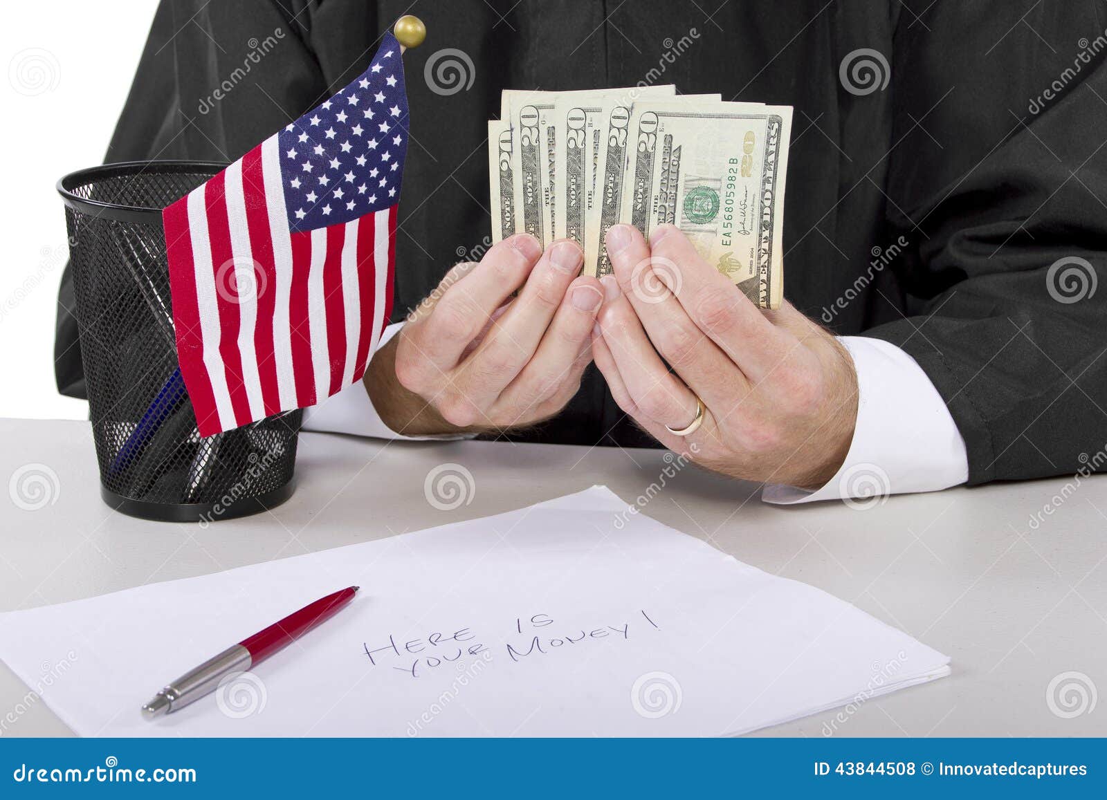 Bribery stock photo. Image of bribing, graft, crooked - 43844508