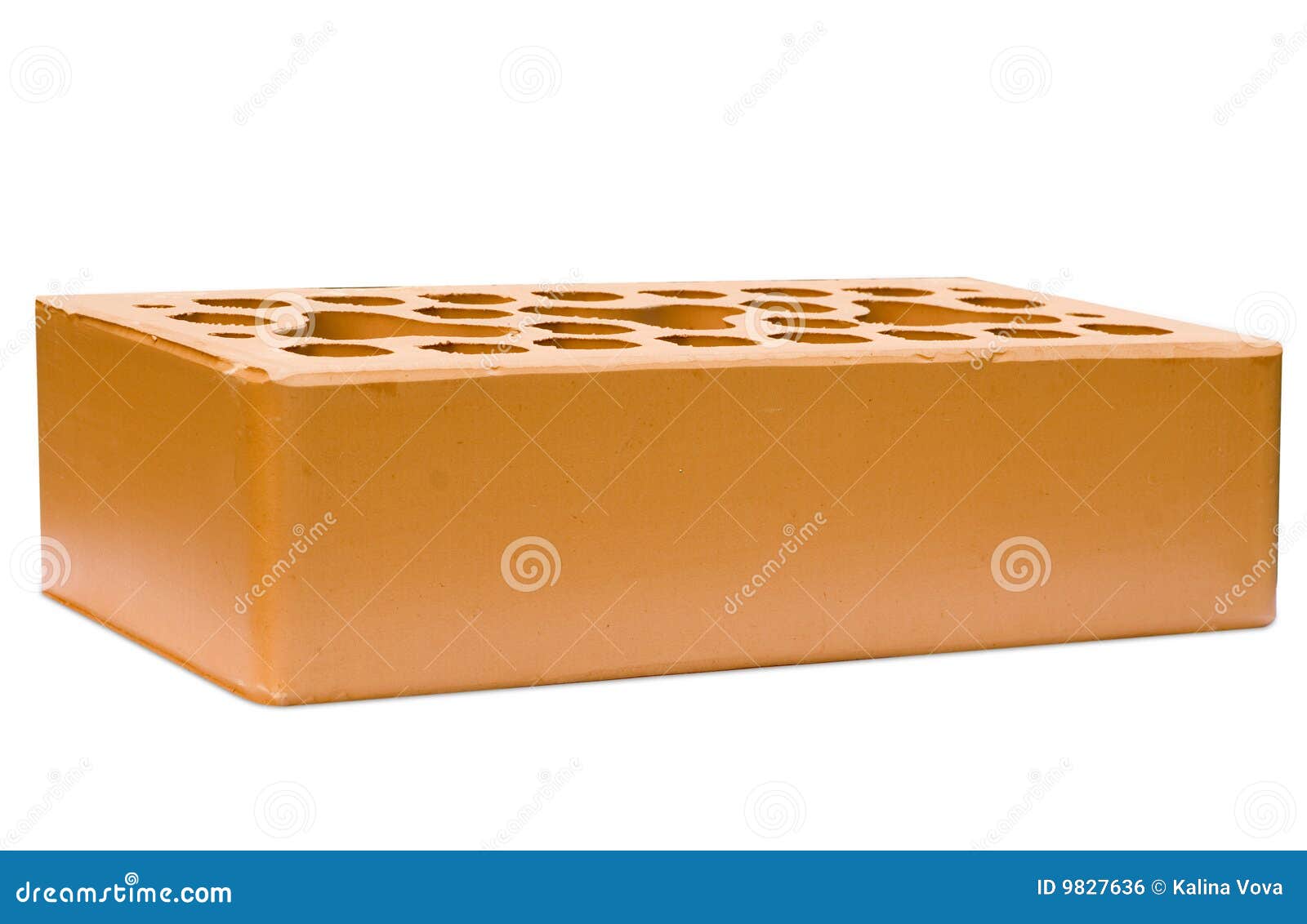 Brick stock photo. Image of alone, pattern, concrete, single - 9827636