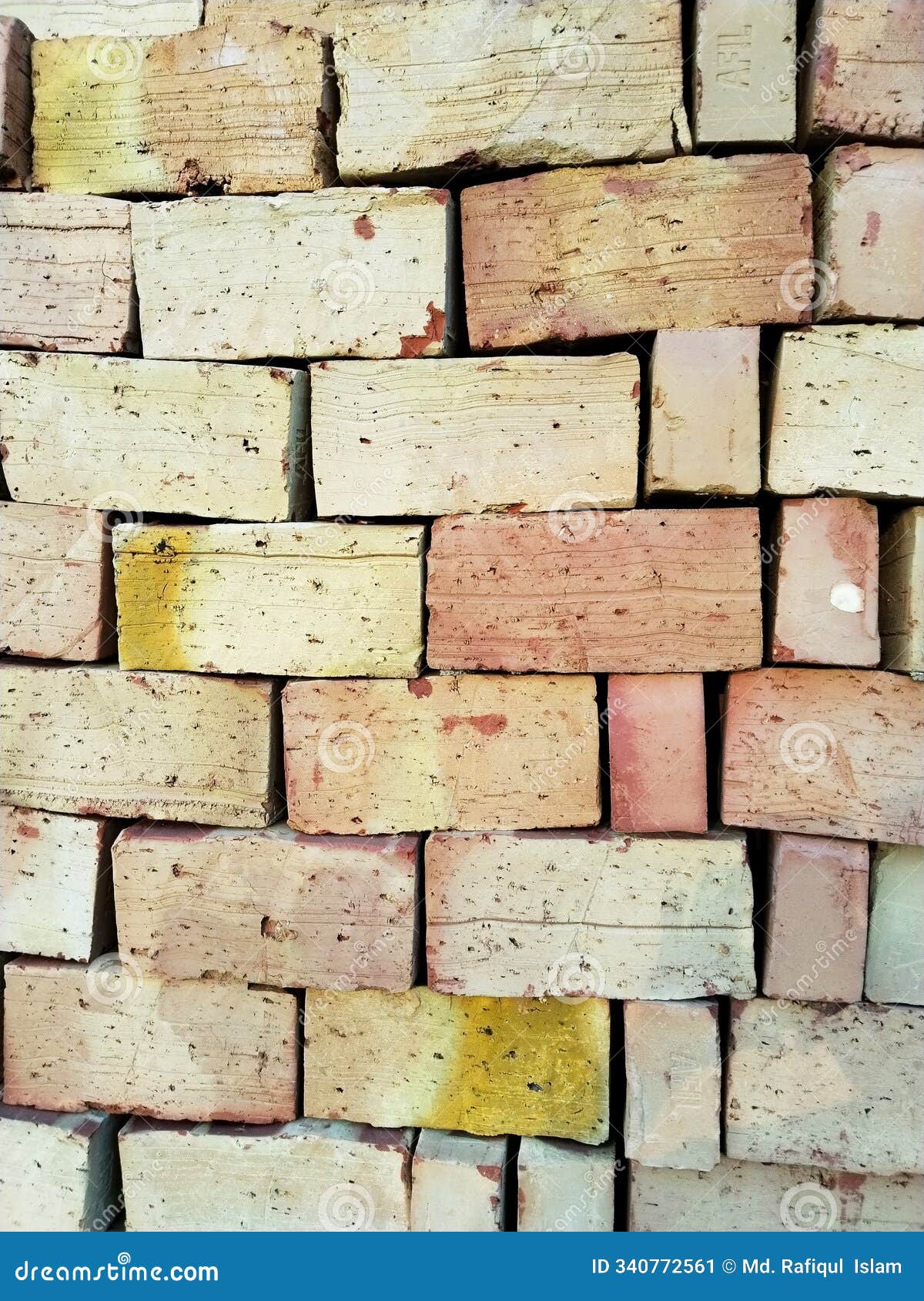 Brick Background Wallpaper Brick Piled Up Stock Image - Image of road ...