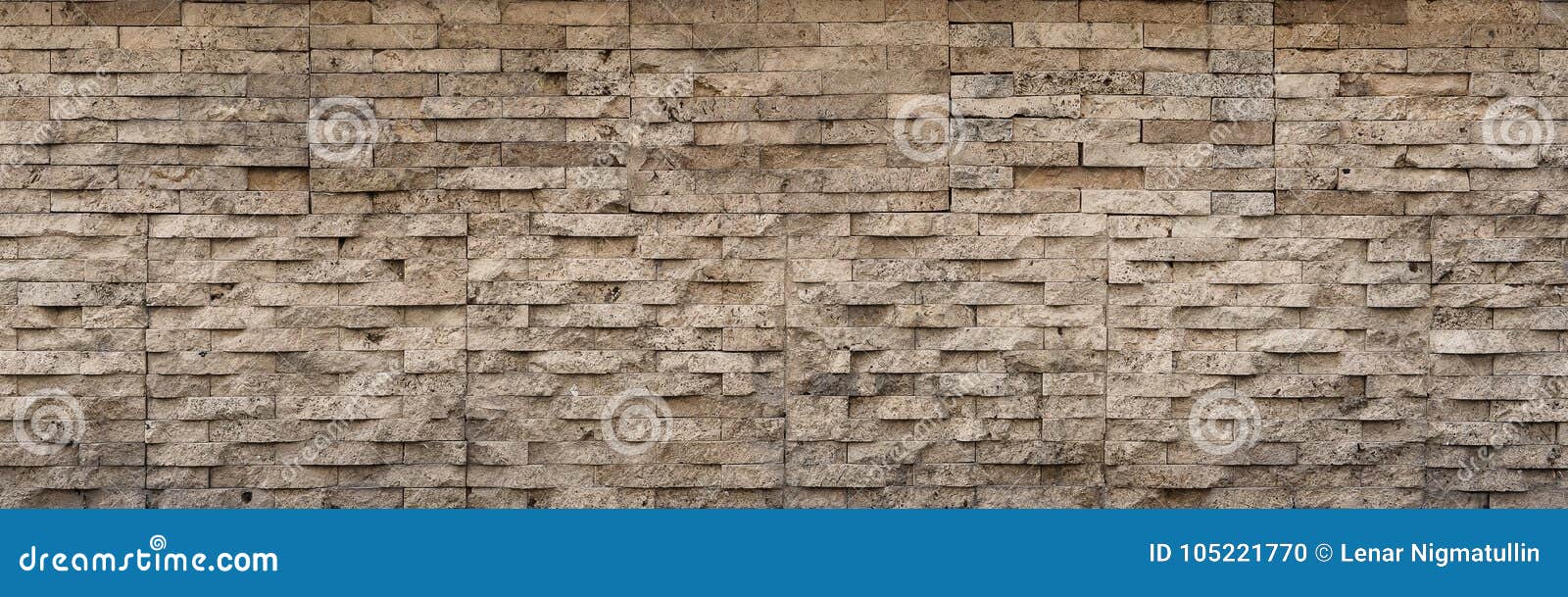 Brick Banner, Stone Pattern with Grunge Texture Stock Photo - Image of ...