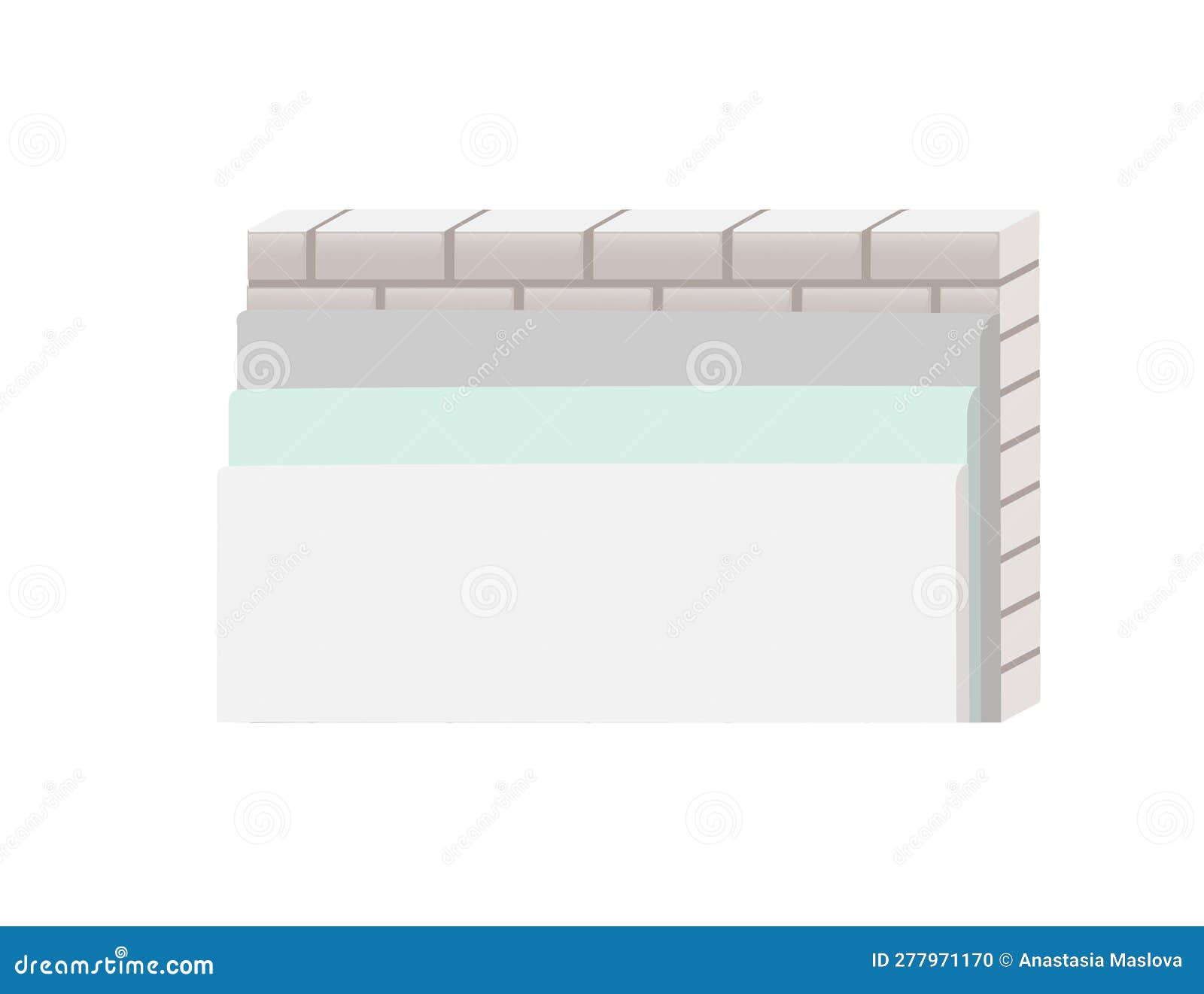Insulated Cladding Panels Cartoon Vector | CartoonDealer.com #98483339