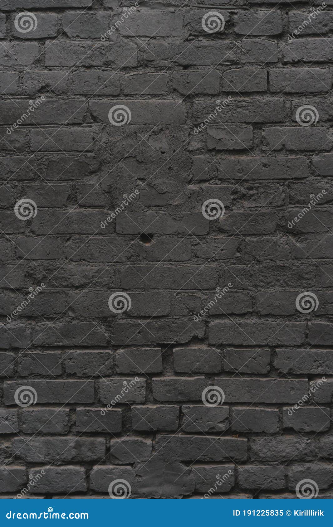 Brick Black Wall Texture. Background of a Old Brick House Stock Image ...