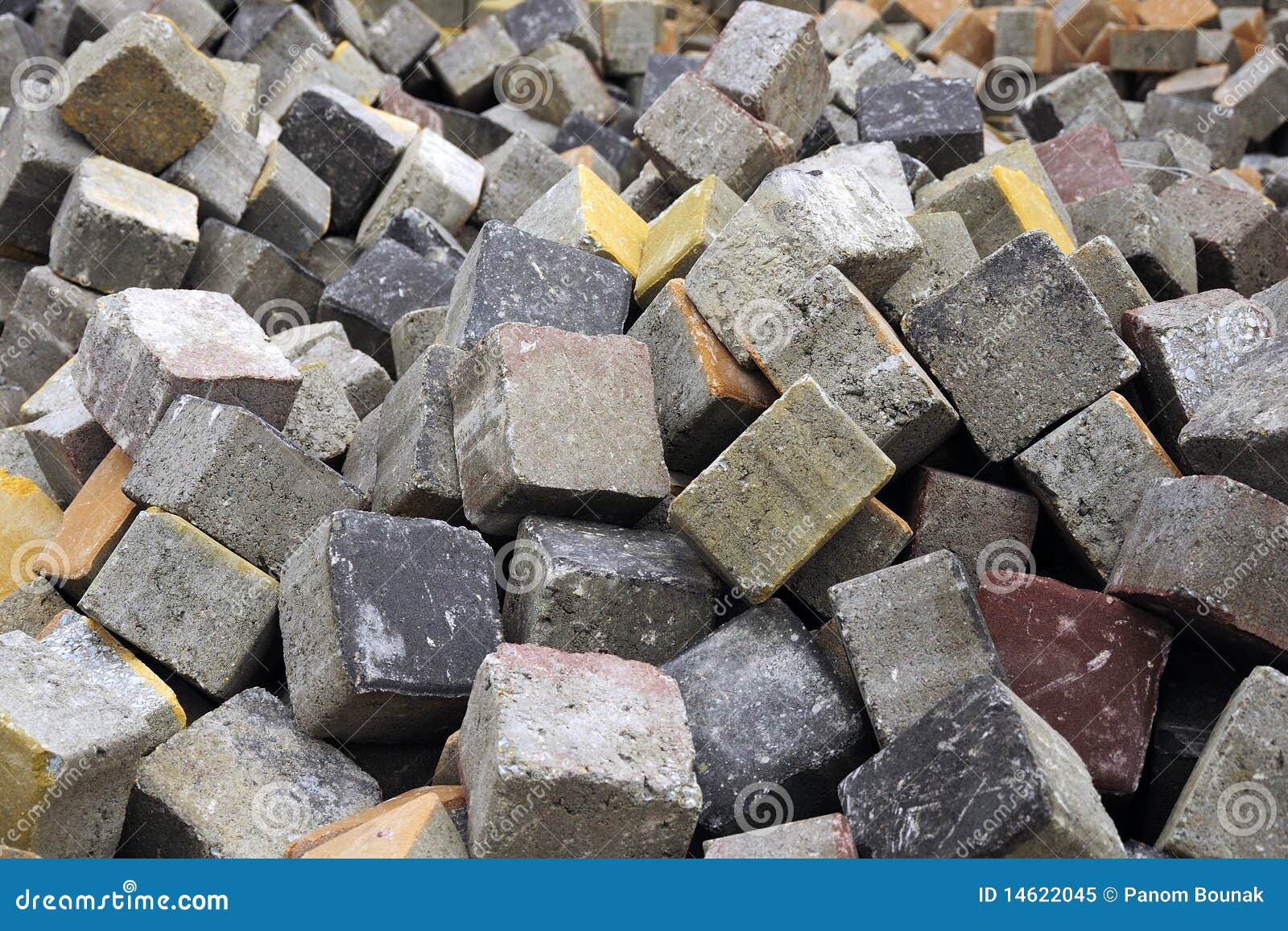 Brick block stock image. Image of architect, architecture - 14622045