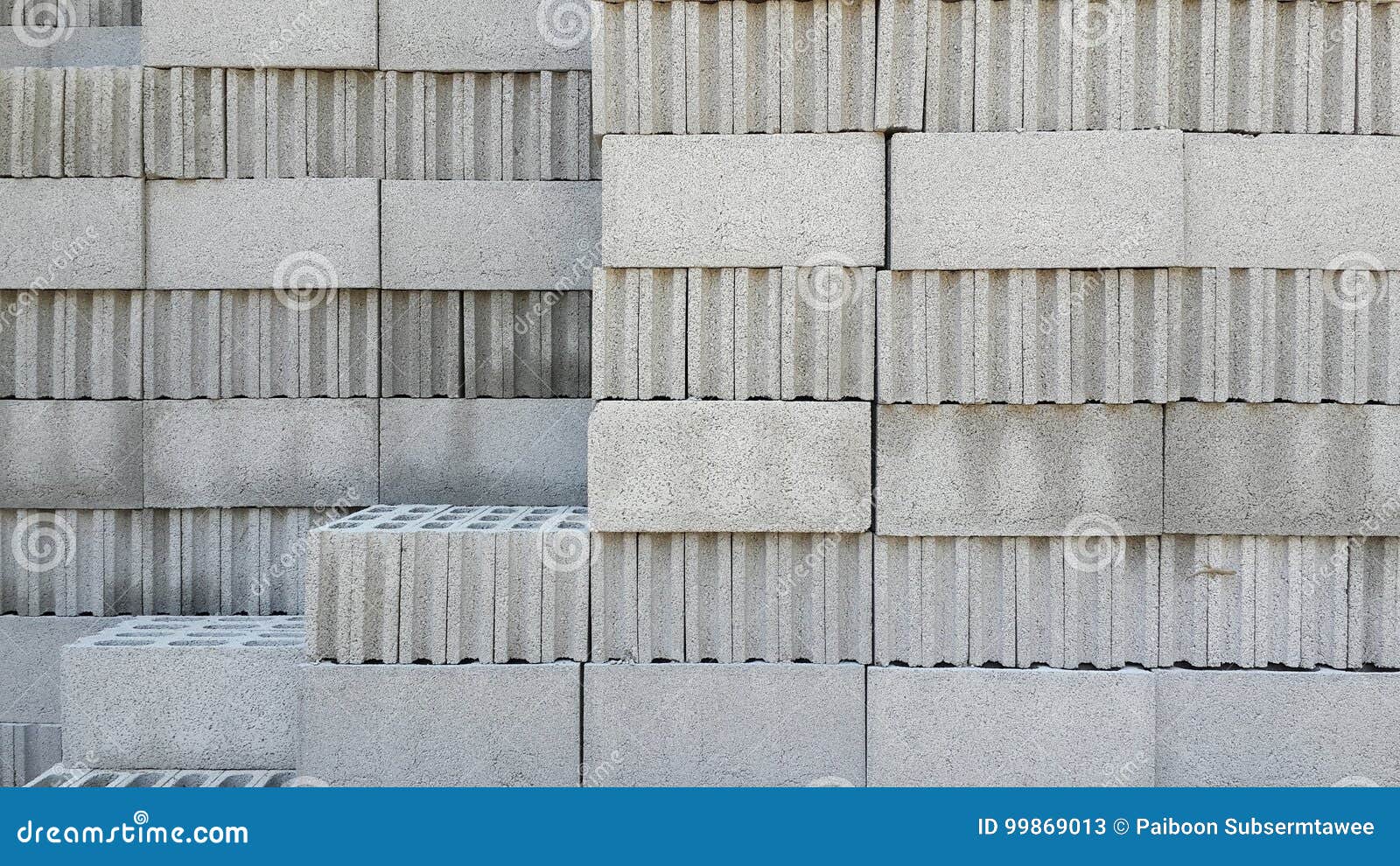 Brick block stock image. Image of build, hard, materials - 99869013
