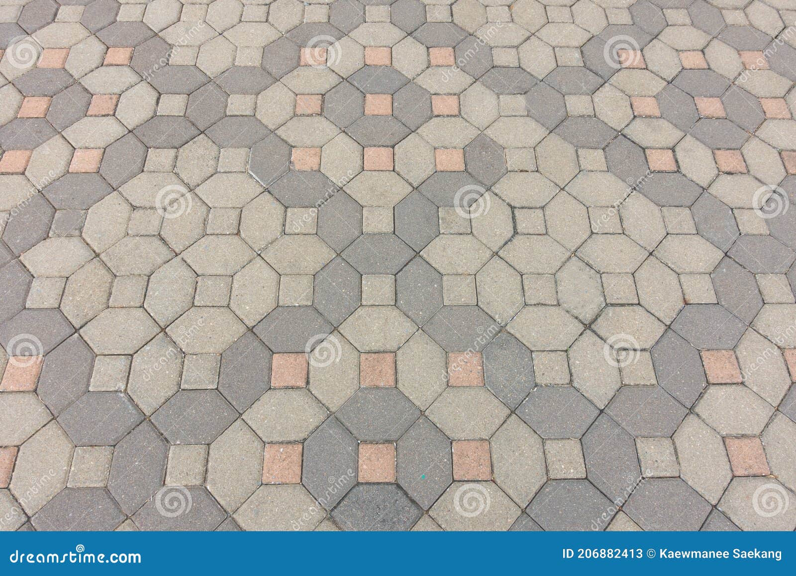 Brick Block Floor Background for Texture Stock Image - Image of ...