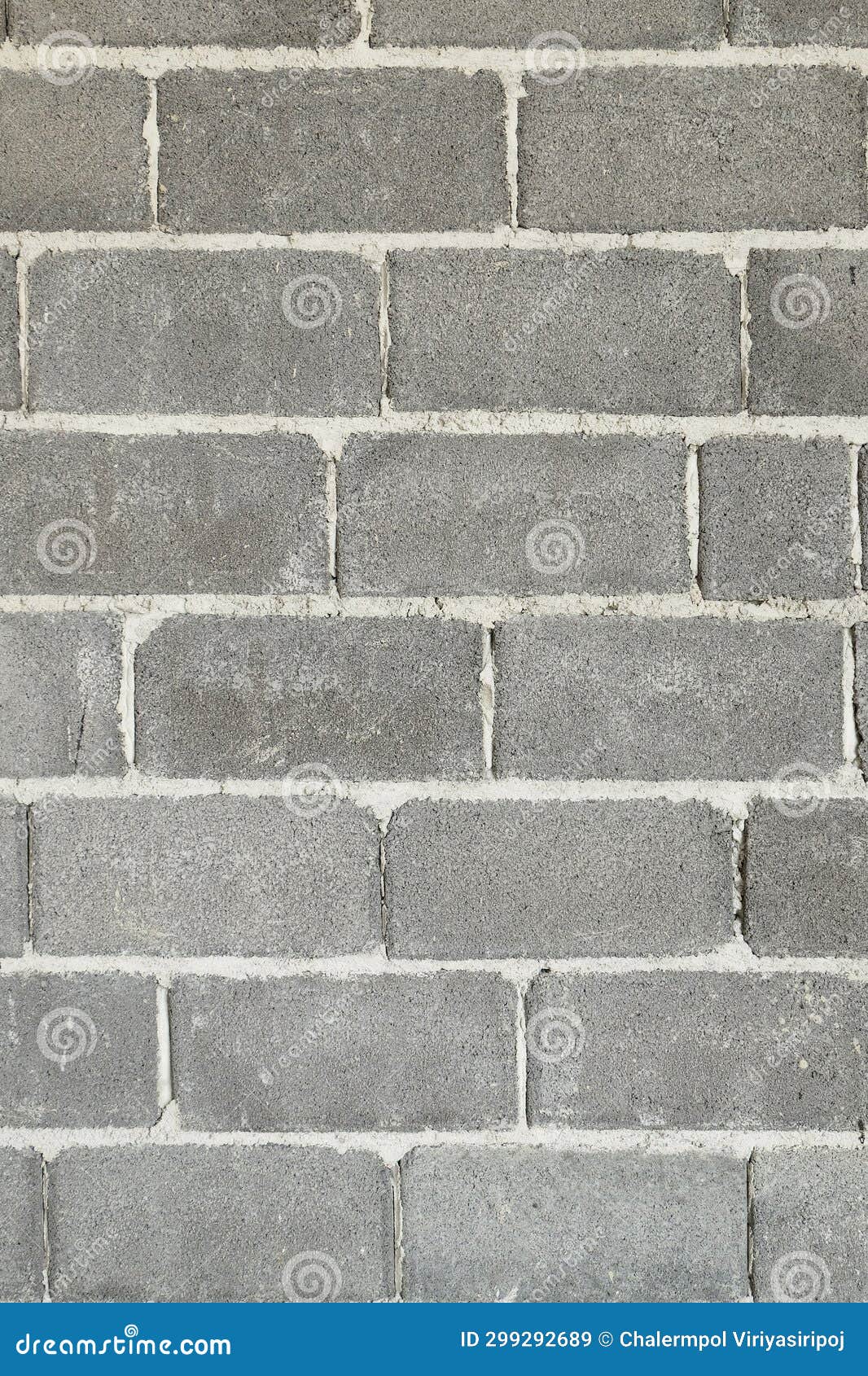 Brick Blocks Lined Up To Form a Wall Stock Image - Image of abstract ...