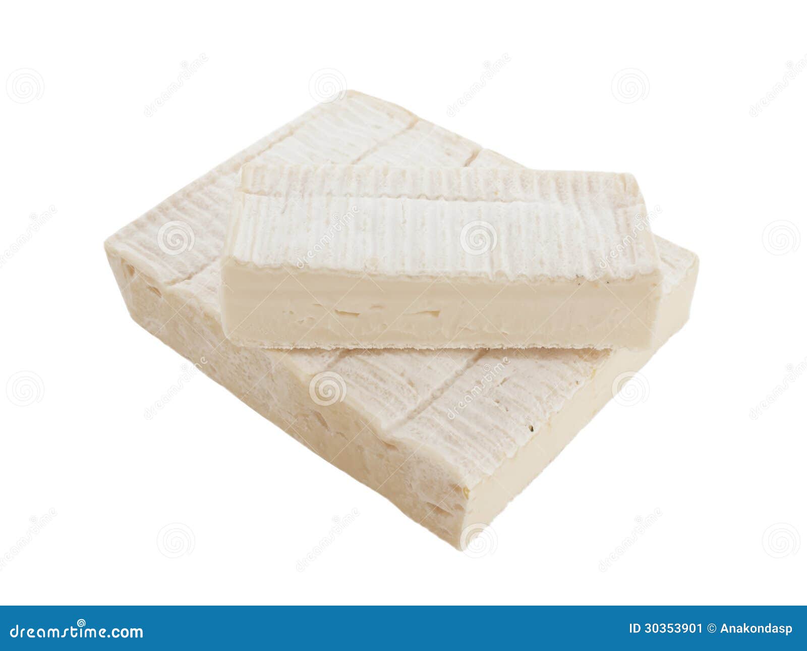 Brick brie cheese isolated stock image. Image of ingredient - 30353901