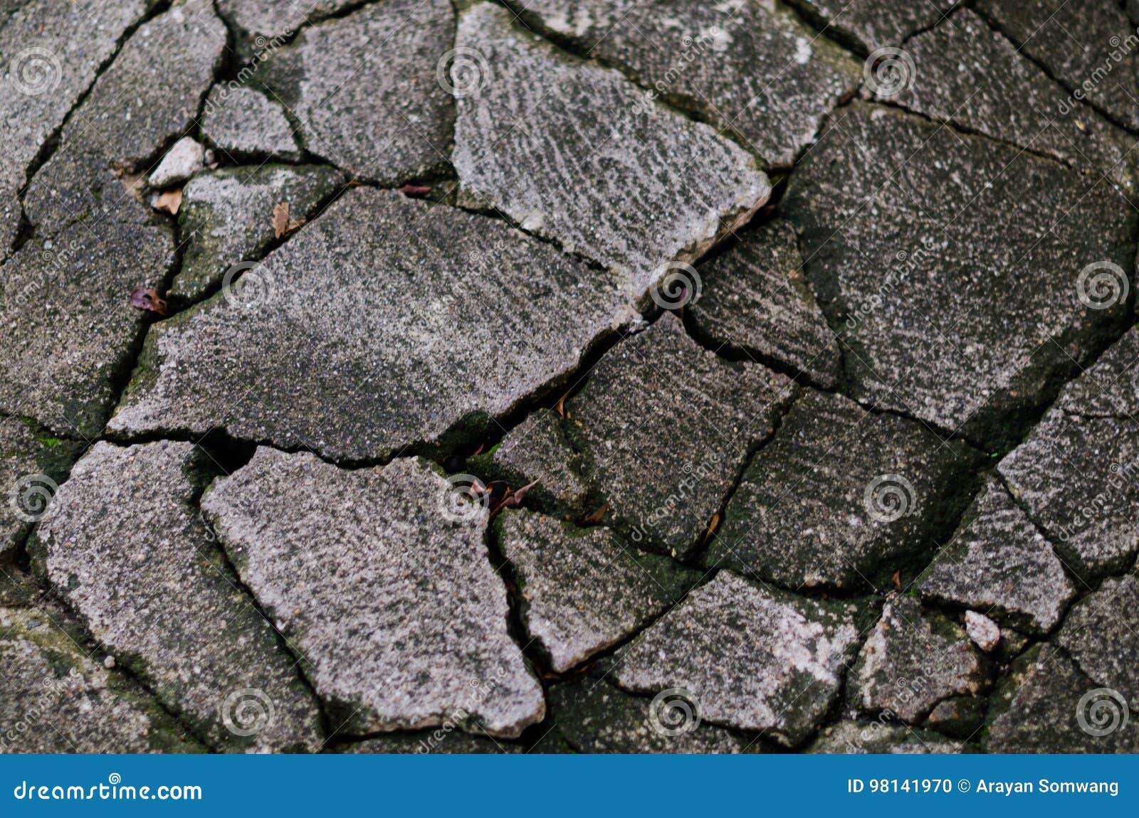 Brick broke stock photo. Image of stone, inconvenience - 98141970