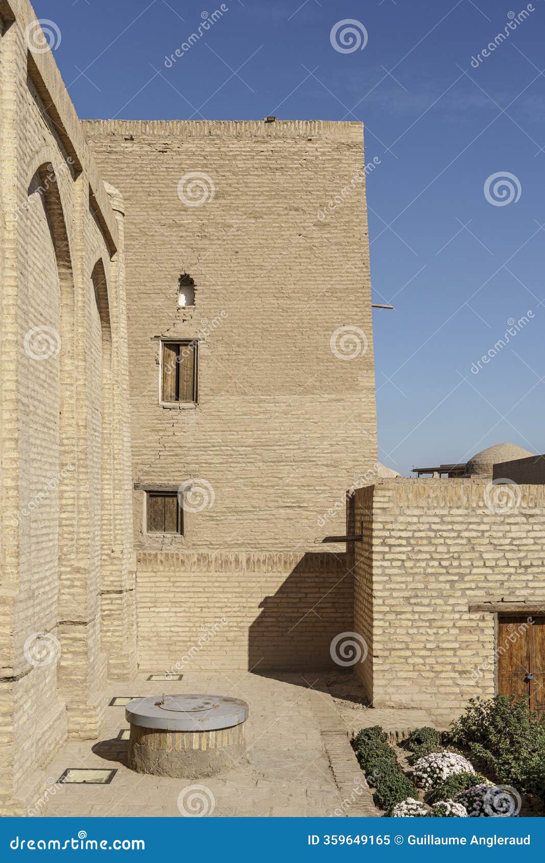 Uzbekistan - Khiva - Matpana Baya Madrasah Stock Image - Image of ...
