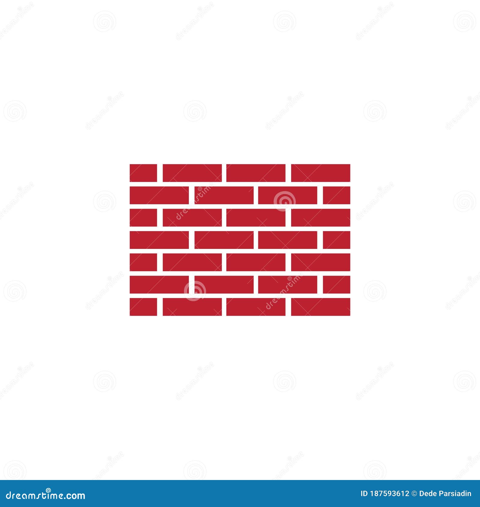 Brick Building Logo Design Vector, Brickwork Simple Modern Logo ...