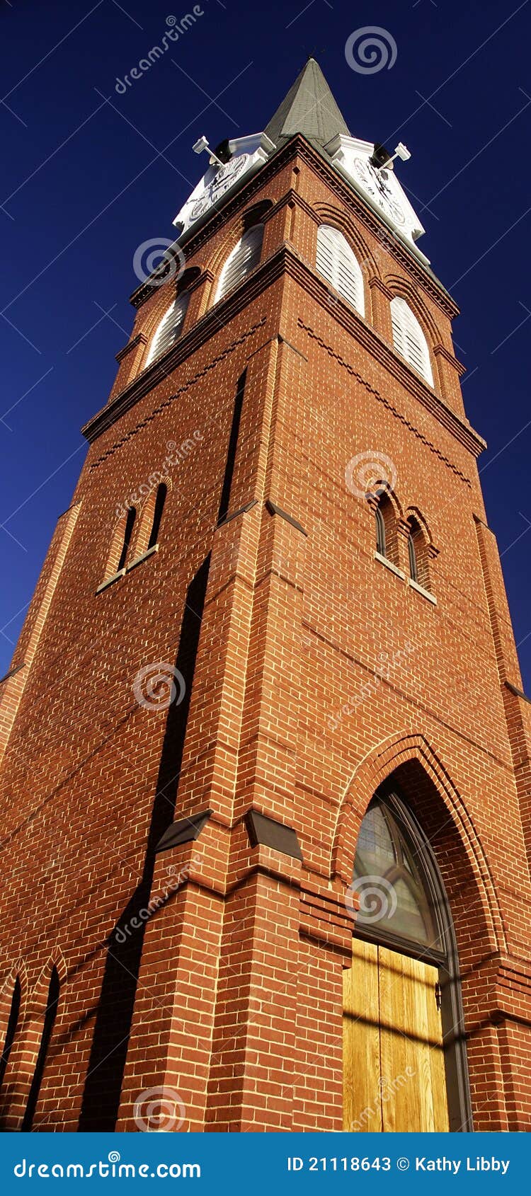 Brick Church stock image. Image of church, window, architecture - 21118643
