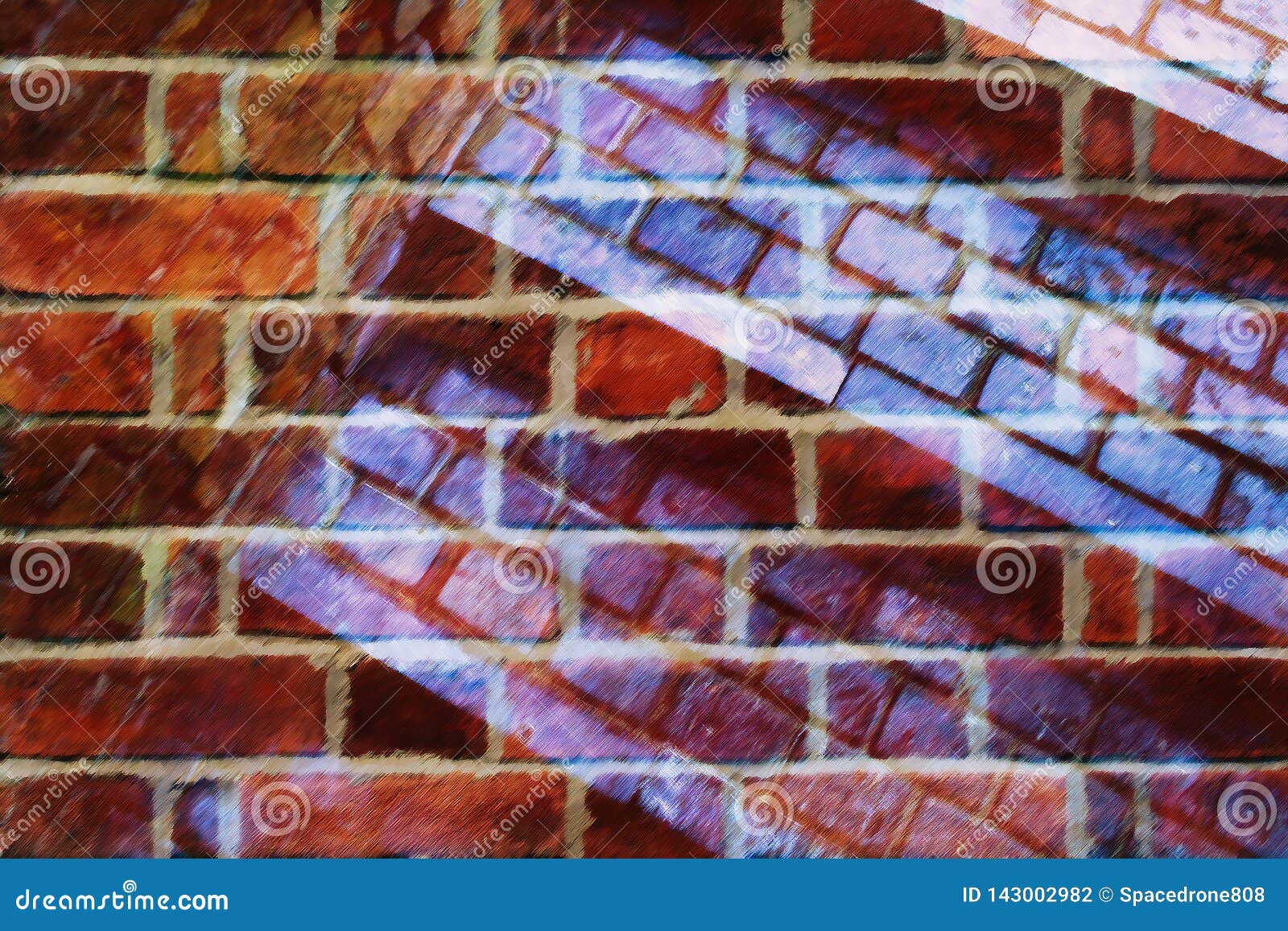 Brick collage abstraction stock photo. Image of grunge - 143002982